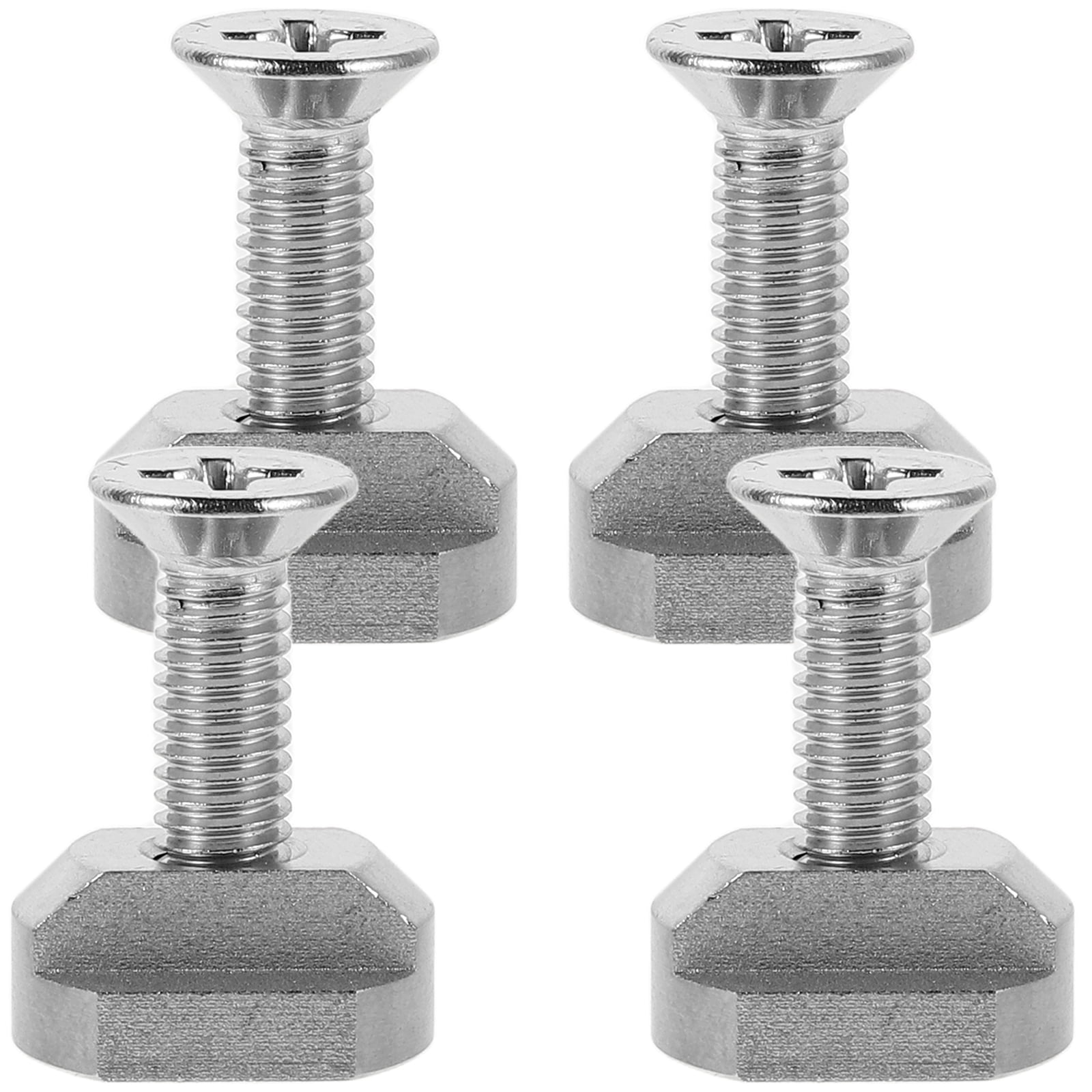 MLINS 4pcs Stainless Steel Nuts Mounting Screw Sliding T Nut Surfing ...