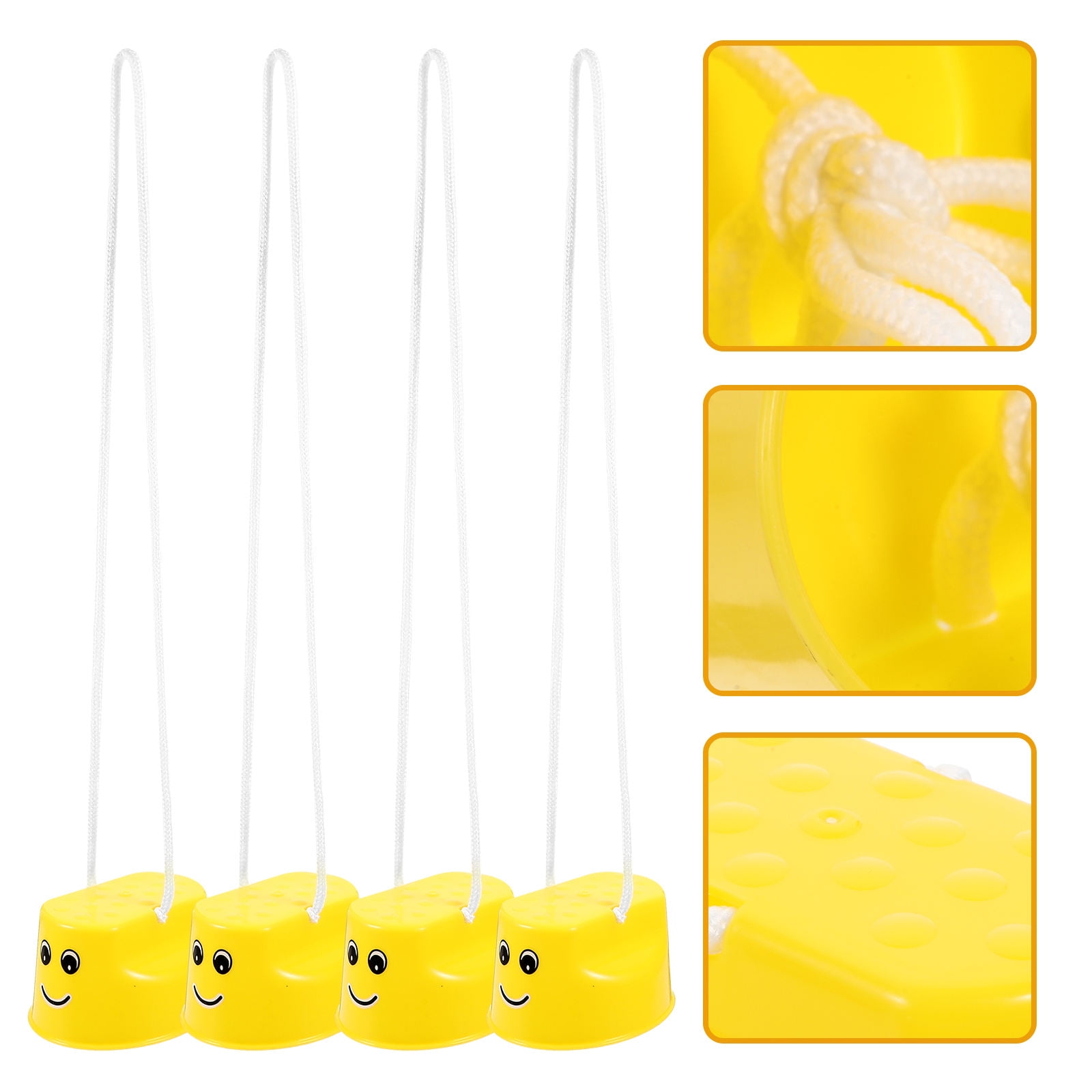 FONWILYO Kids Balancing Stilts 4Pcs 11.8X2.5X2In Plastic For Physical ...