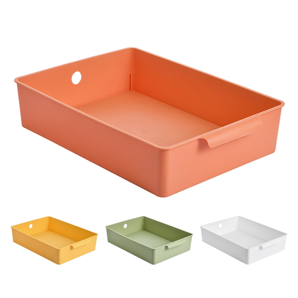 MLINS 4pcs Storage Bins Plastic Bins Stackable Storage Containers ...