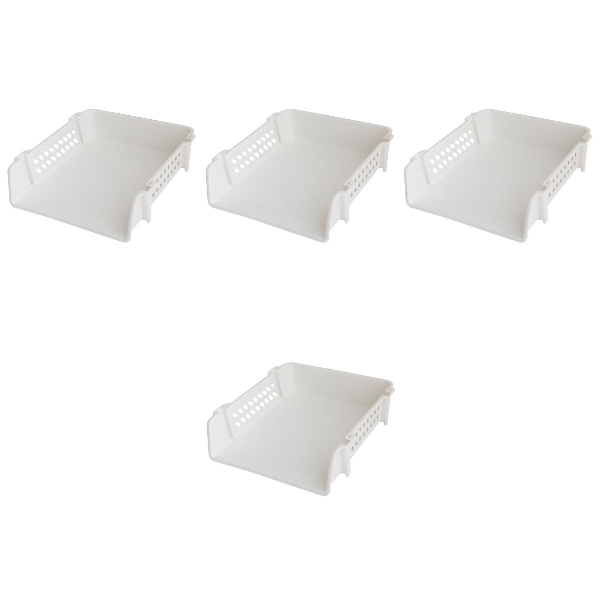 MLINS 4pcs Tabletop Documents Stand Office Magazine Storage Rack ...