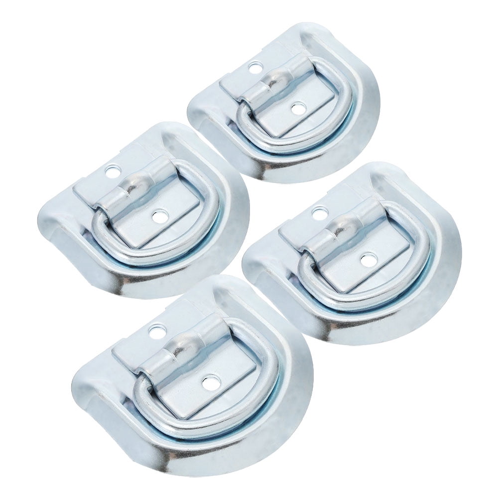 MLINS 4pcs Tie-down Anchor Ring Trailer Anchor Fastening Buckle Hitch ...