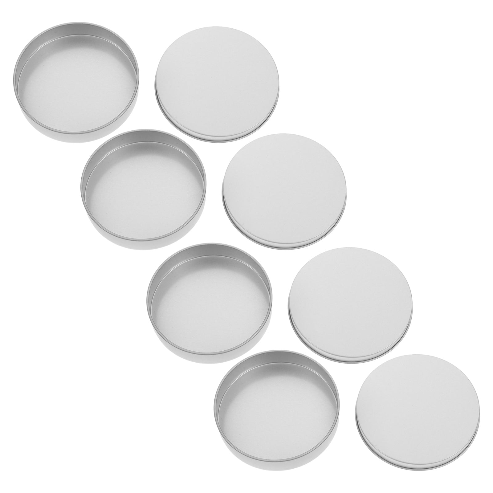 MLINS 4pcs Tinplate Candy Container Cookies Packing Box Cookies ...