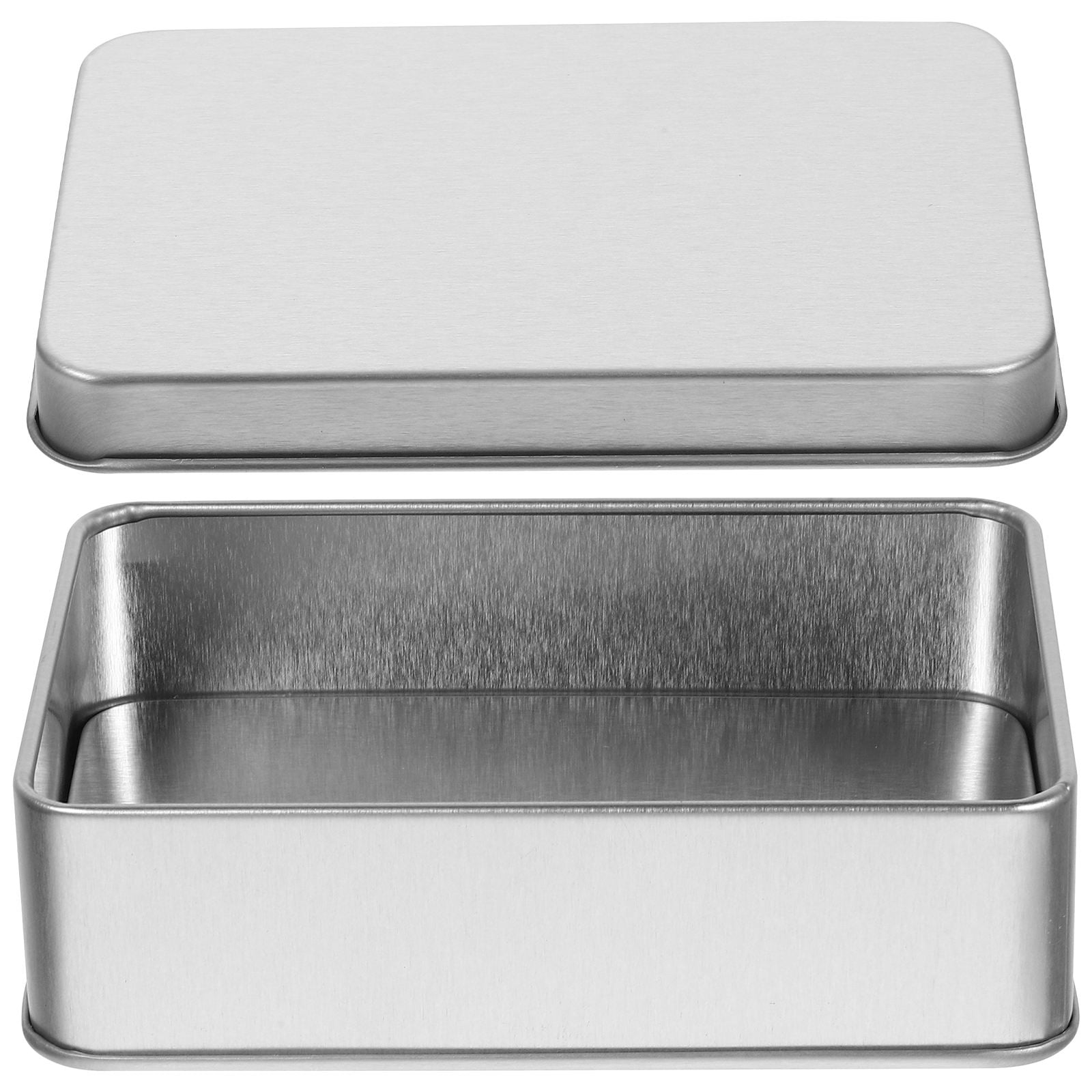 MLINS 4pcs Tinplate Weighing Boxes Labs Soil Weighing Holders Sampling ...