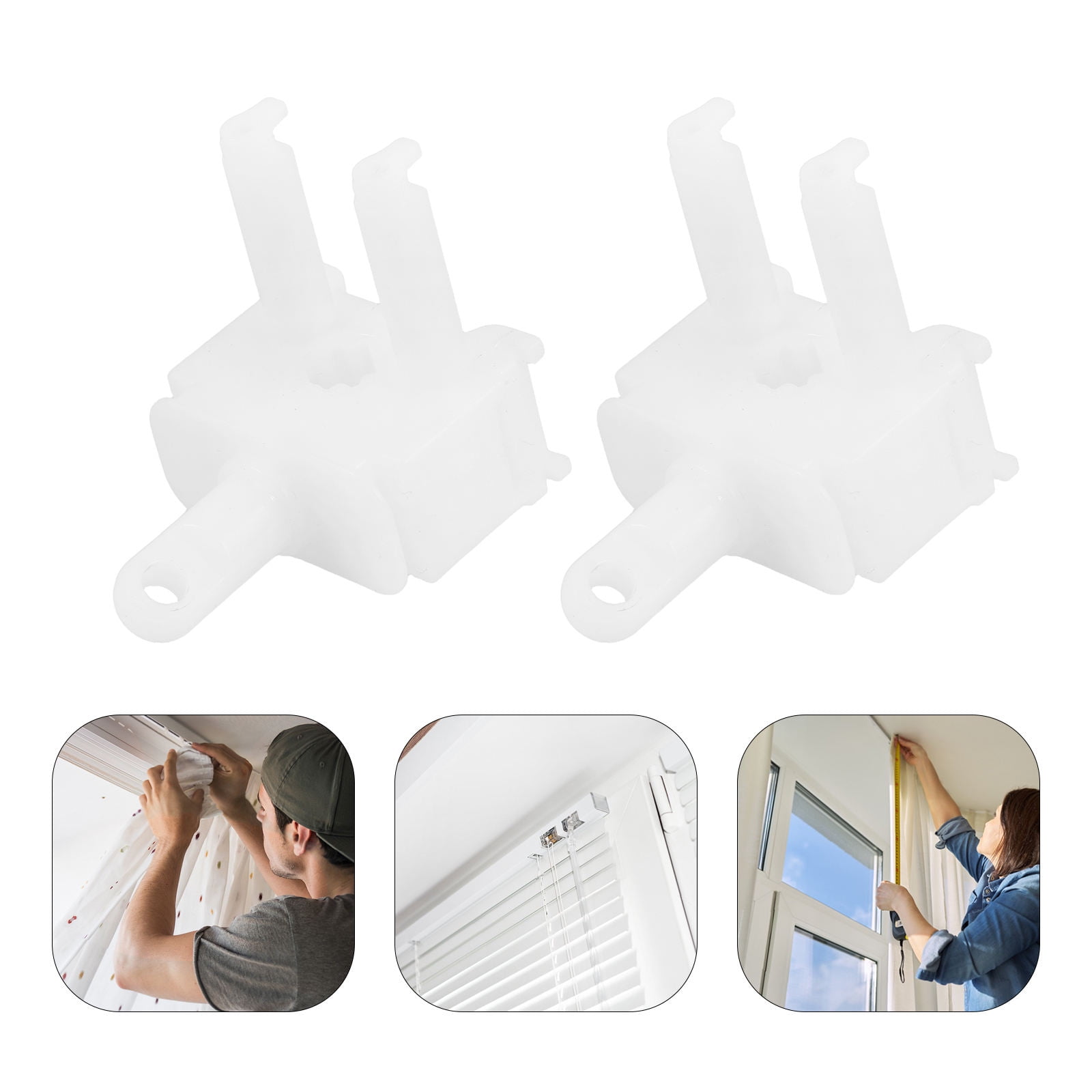 MLINS 4pcs Vertical Blind Repair Kit White Blind Wand Control ...