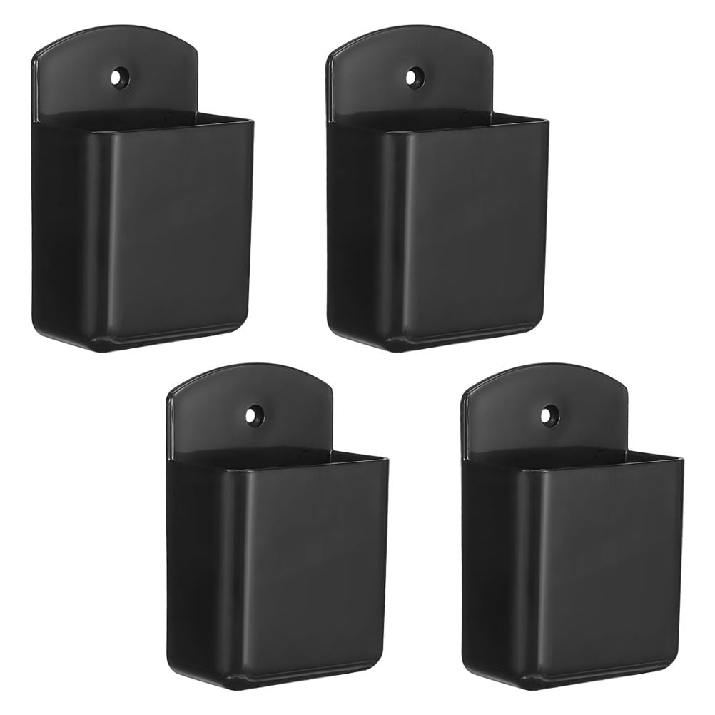 MLINS 4pcs Wall Mounted Remote Control Holder Self Adhesive Wall Media ...