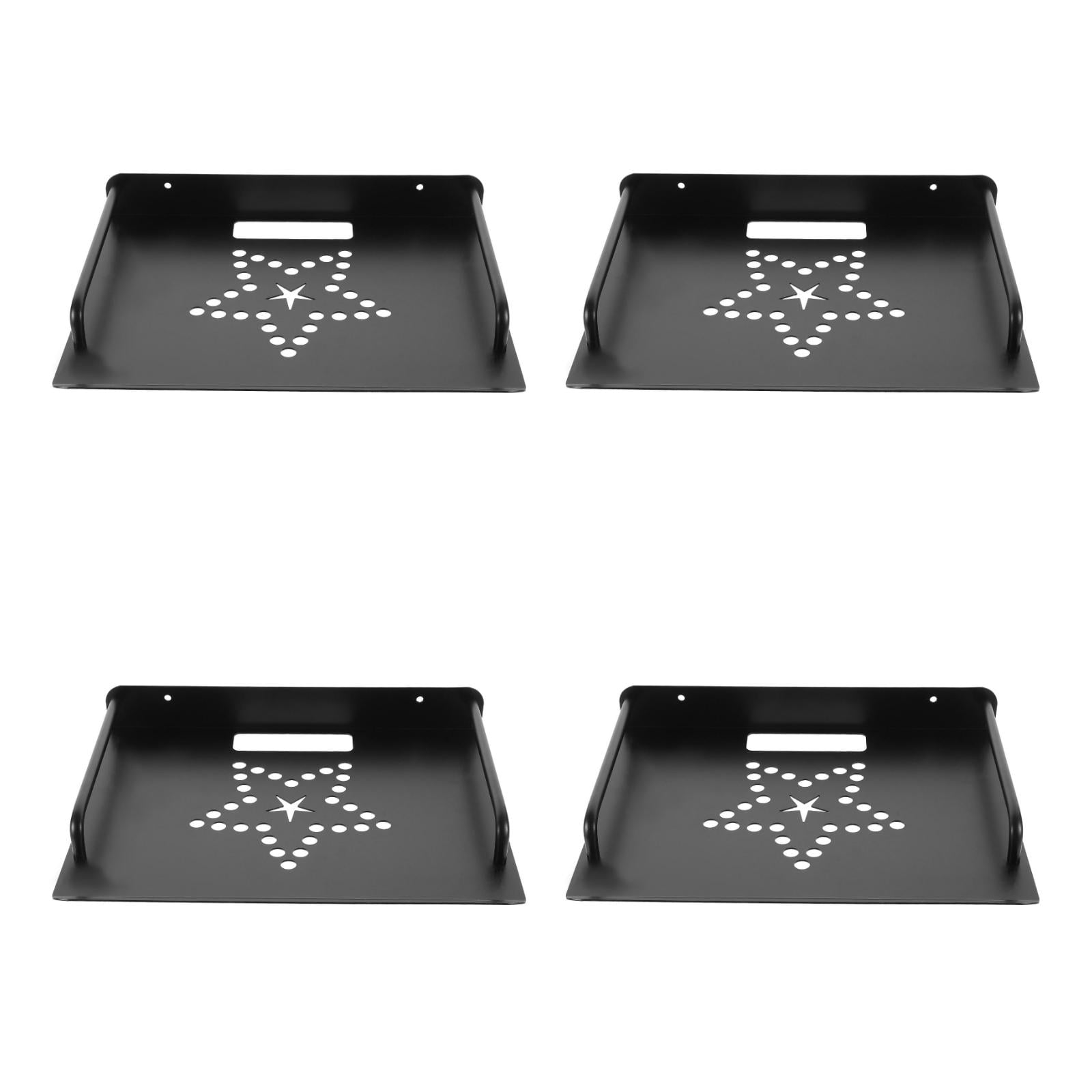 MLINS 4pcs Wall Mounted Small Projector Shelf Metal Router Rack ...