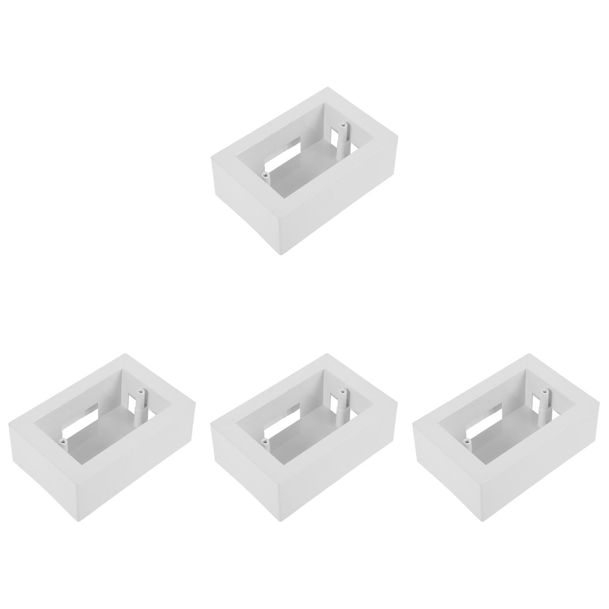 MLINS 4pcs Wall Outlet Box Junction Box Socket Box Socket Holder ...