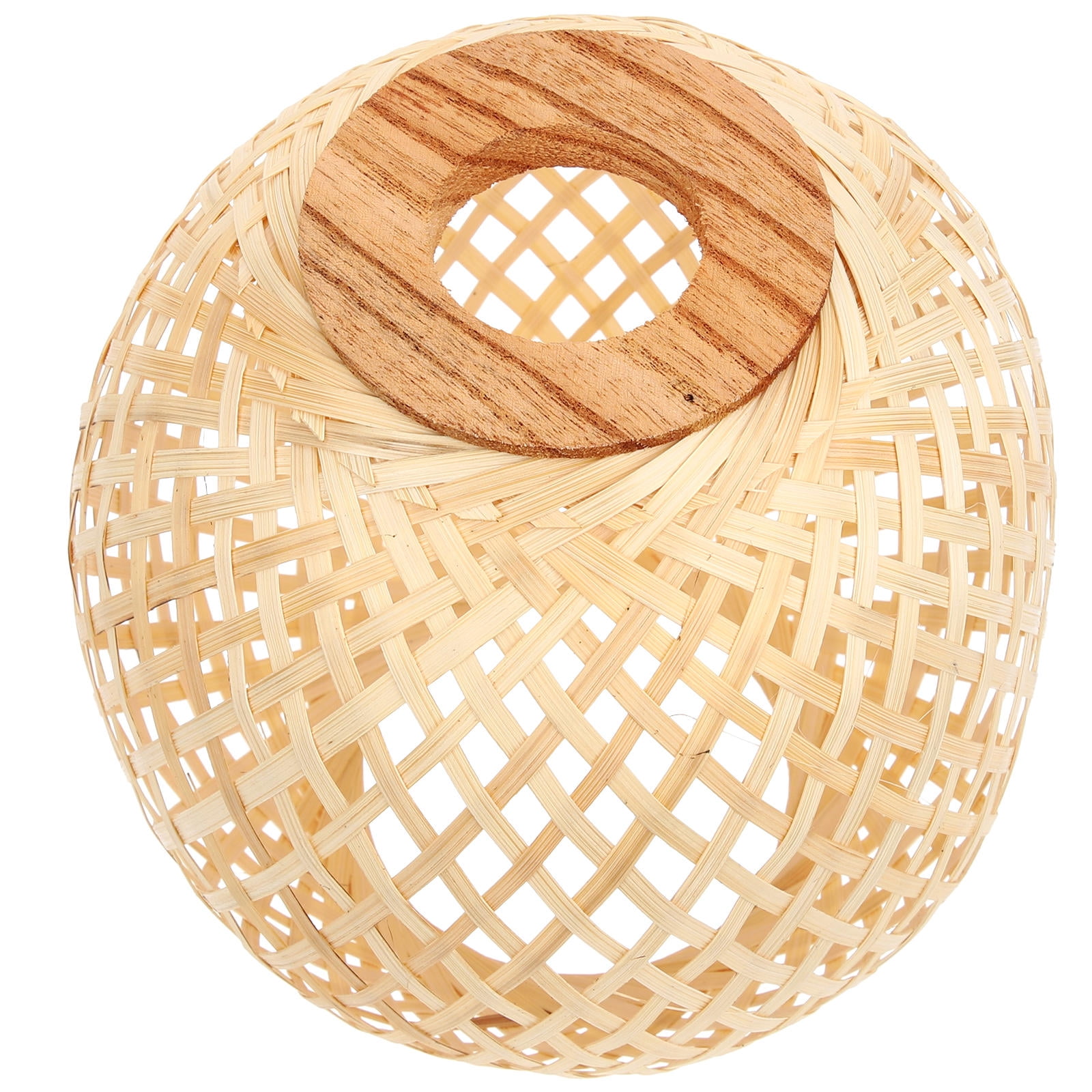 MLINS 4pcs Woven Lamp Shade Light Cover Bamboo Lampshade Desk Lamp ...