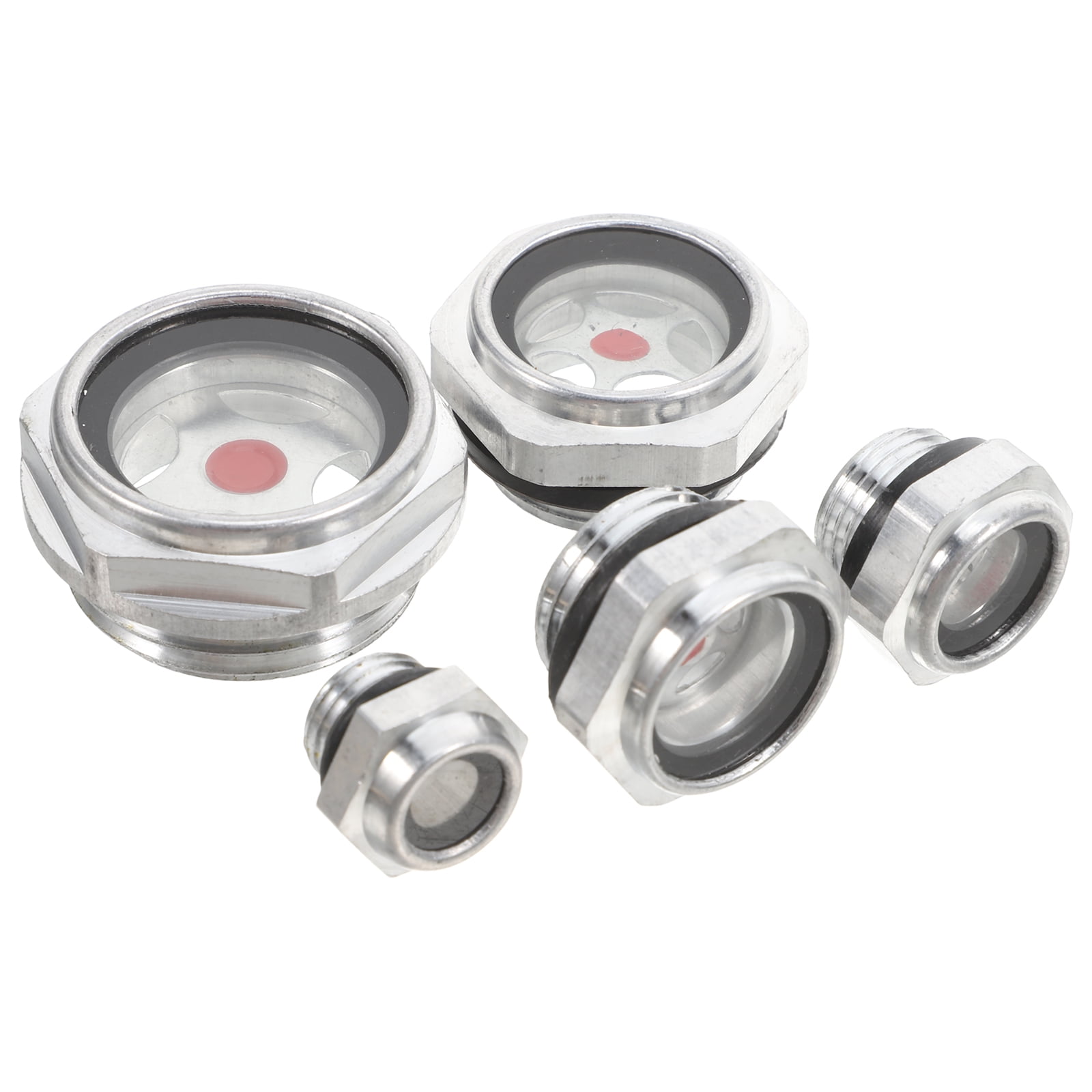 MLINS 5 PCS Compressor Fittings Air Hose Accessories Nozzle Silver ...