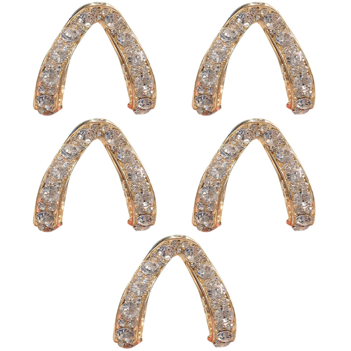 MLINS 5 PCS High Ponytail Gripper Claws Hair Clips for Women Bobby Pins ...