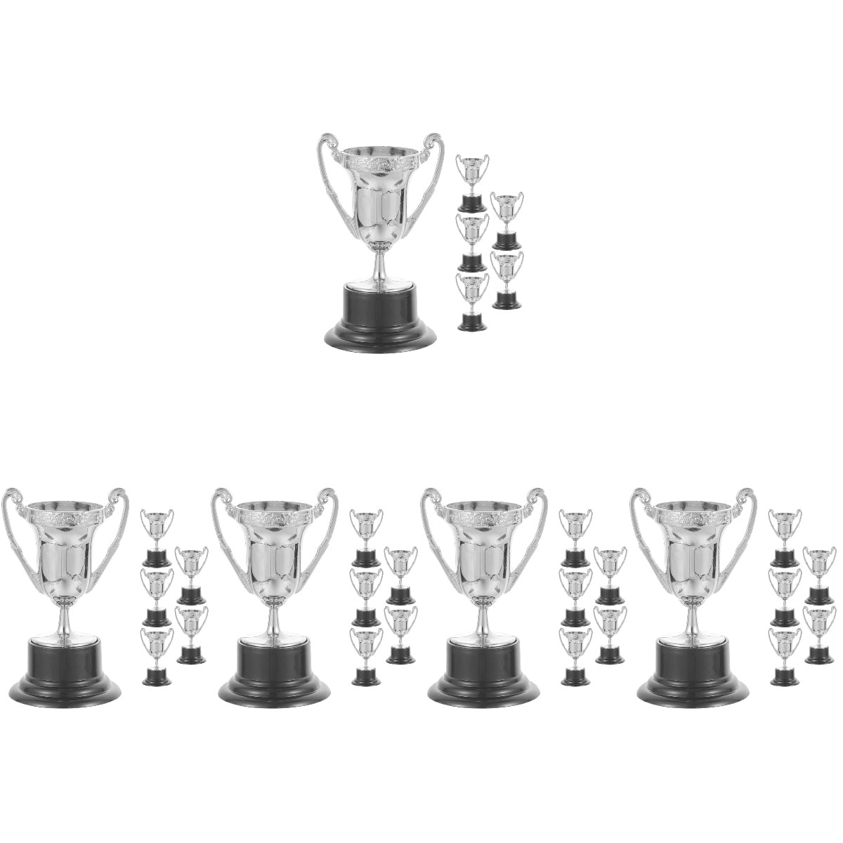 MLINS 5 Pack Simulation Small Trophy Portable Prop Mini Winner's ...