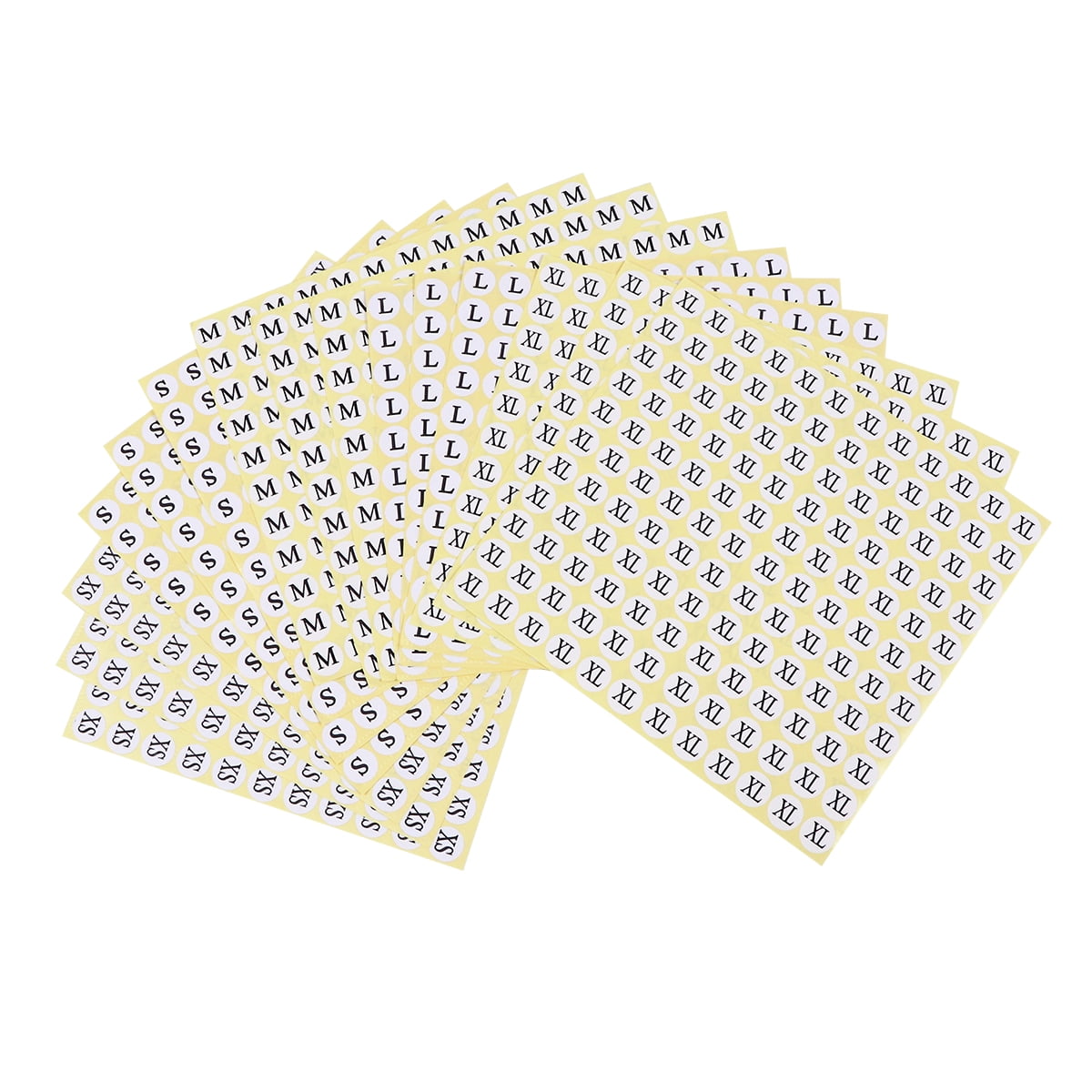 MLINS 5 Packs Size Label Sticker Adhesive Labels Sweater Apparel ...