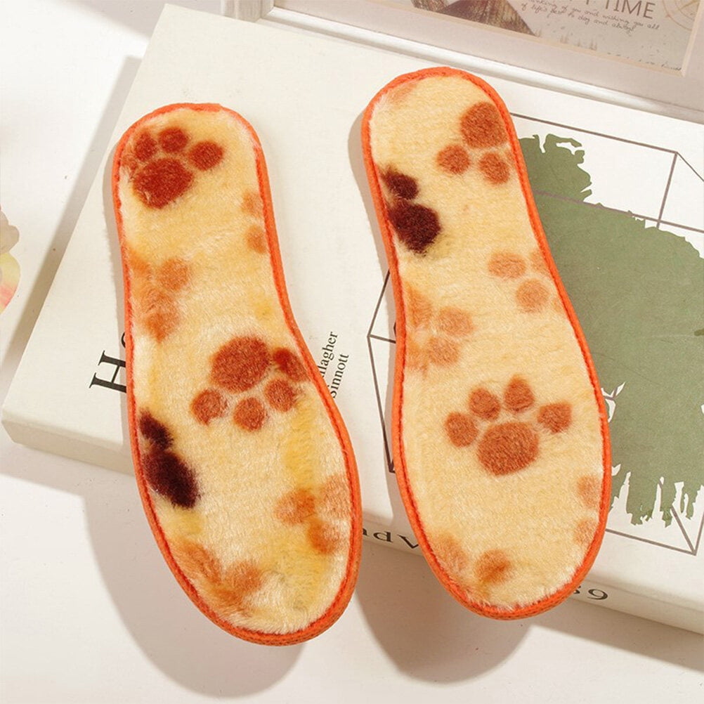 DINHEAROM Inner Soles For Kids Orange 5 Pairs 6.7x2.4x0.4in Foot Care ...