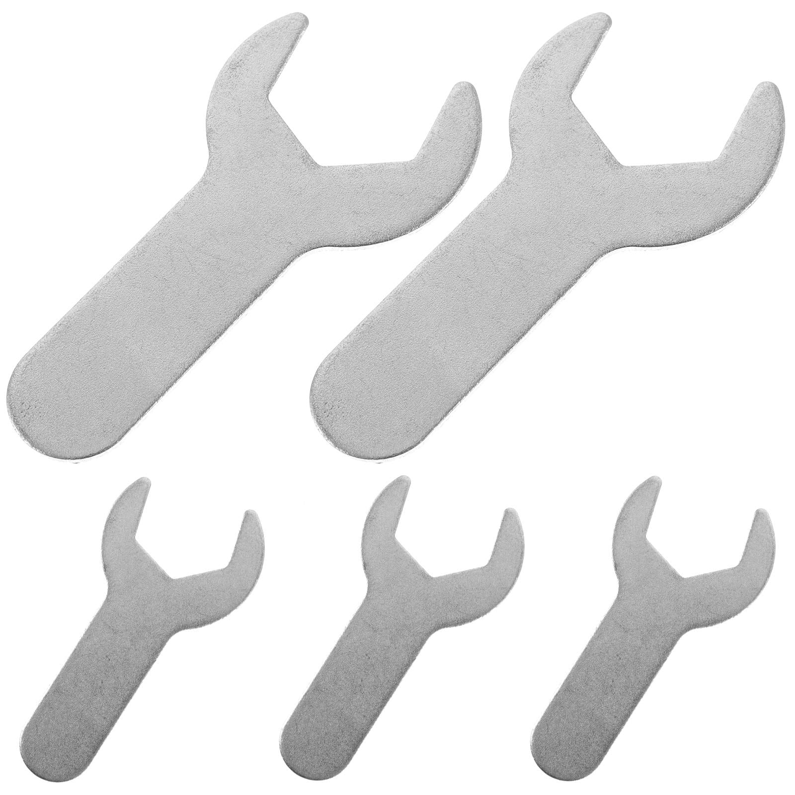 MLINS 5 Pcs Adjustable Spanner Wide Jaw Strong Clamping Force Wrench ...