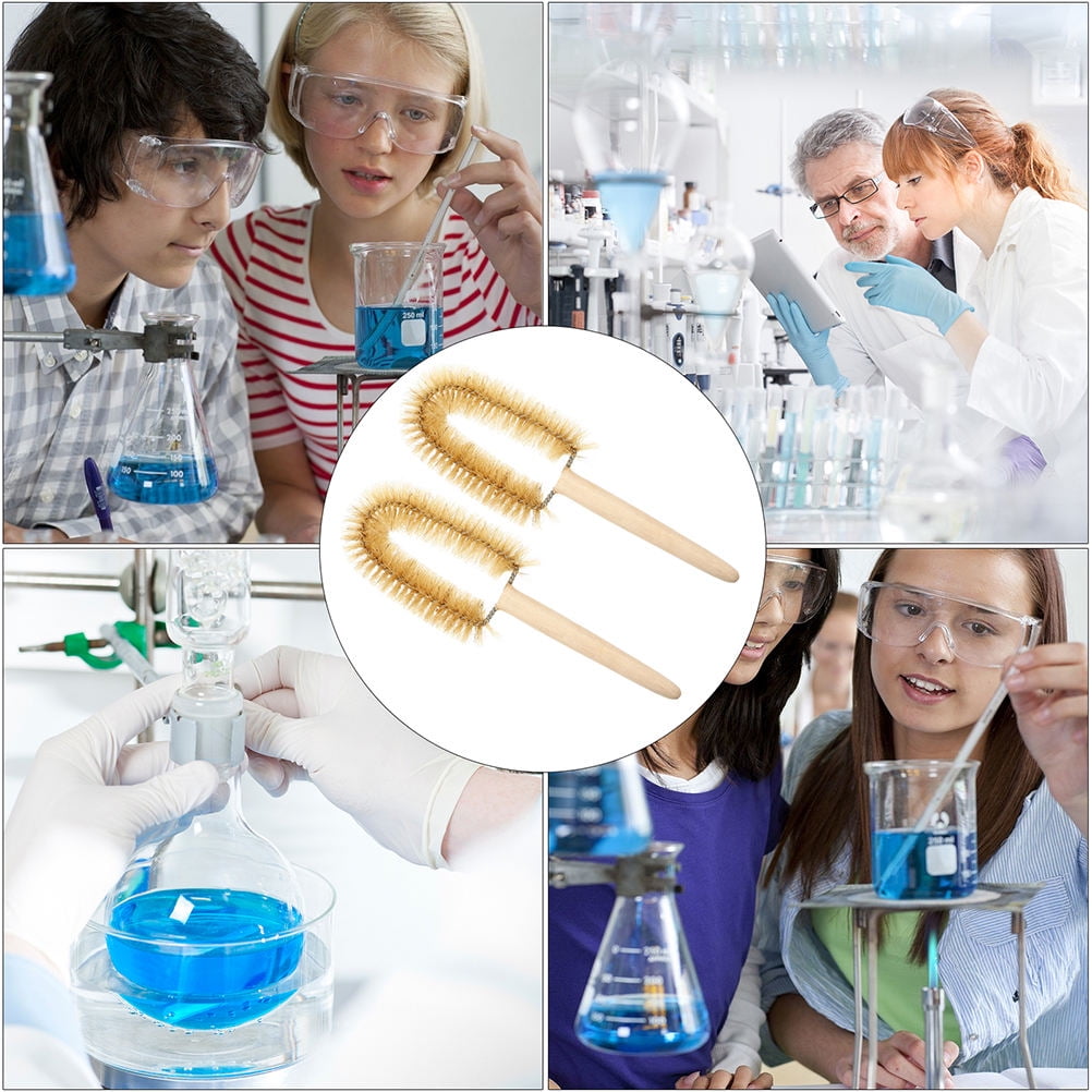 MLINS 5 Pcs All Laboratory Beaker Brush Effective Cleaning Practical ...