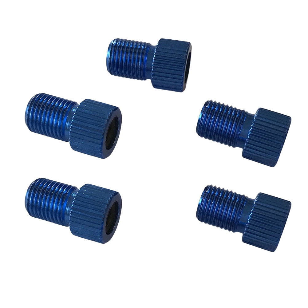 MLINS 5 Pcs Bike Valve Adapter Bike Tube Valve Converter Blue - Walmart.com