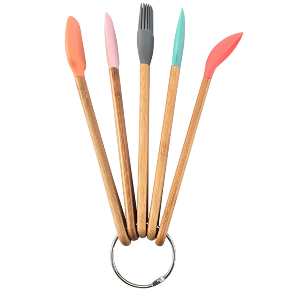 MLINS 5 Pcs Children's Baking Tools Baby Kitchen Utensils Spatulas for ...