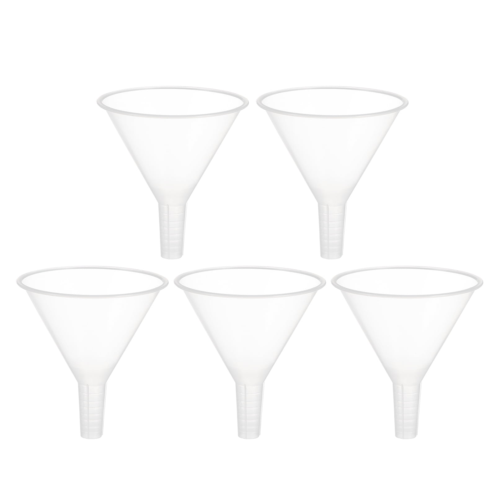 MLINS Transparent Plastic Funnel for Storage Use Safe and Lightweight ...