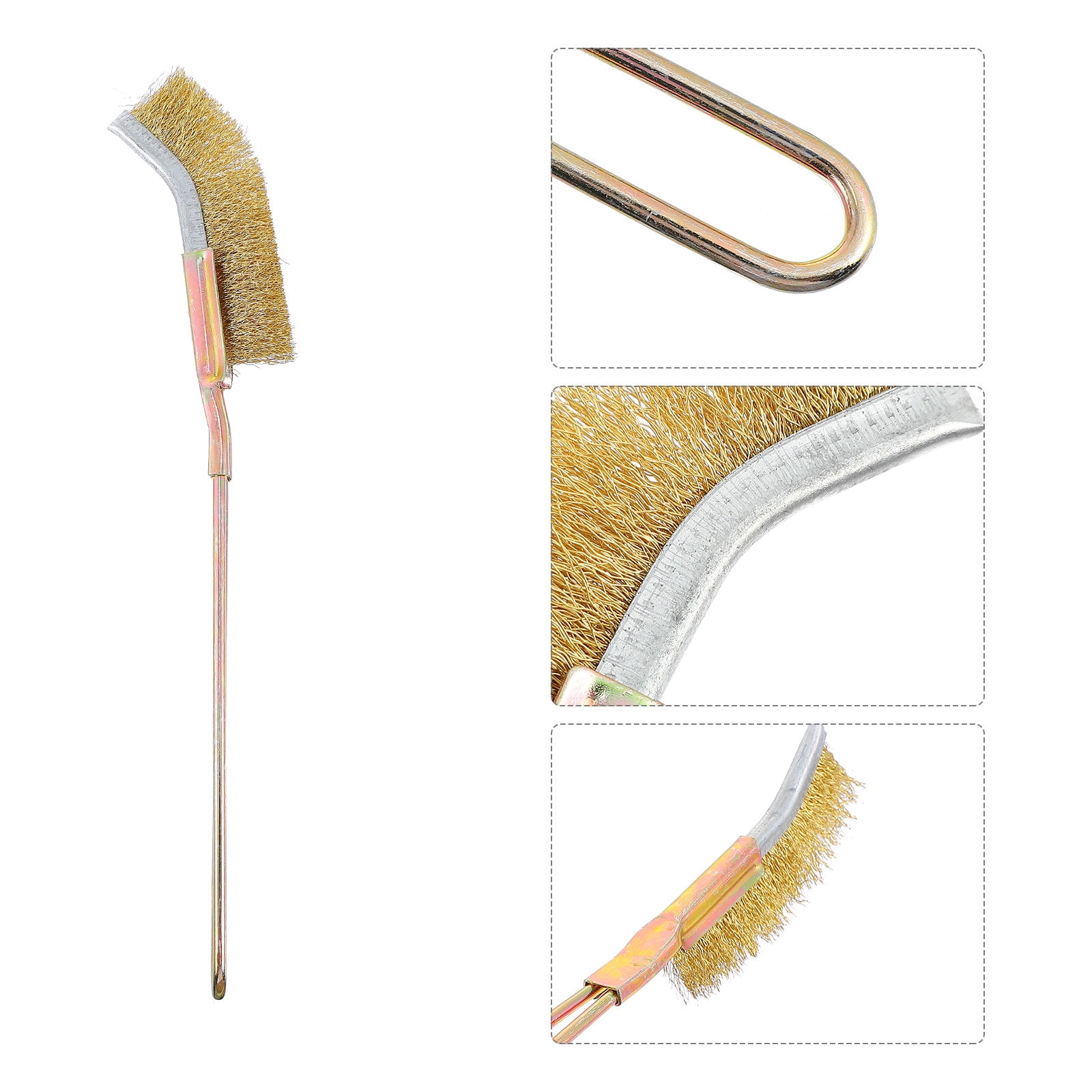 MLINS 5 Pcs Elbow Copper Wire Brush Wheel Cleaner Welding Brushes ...