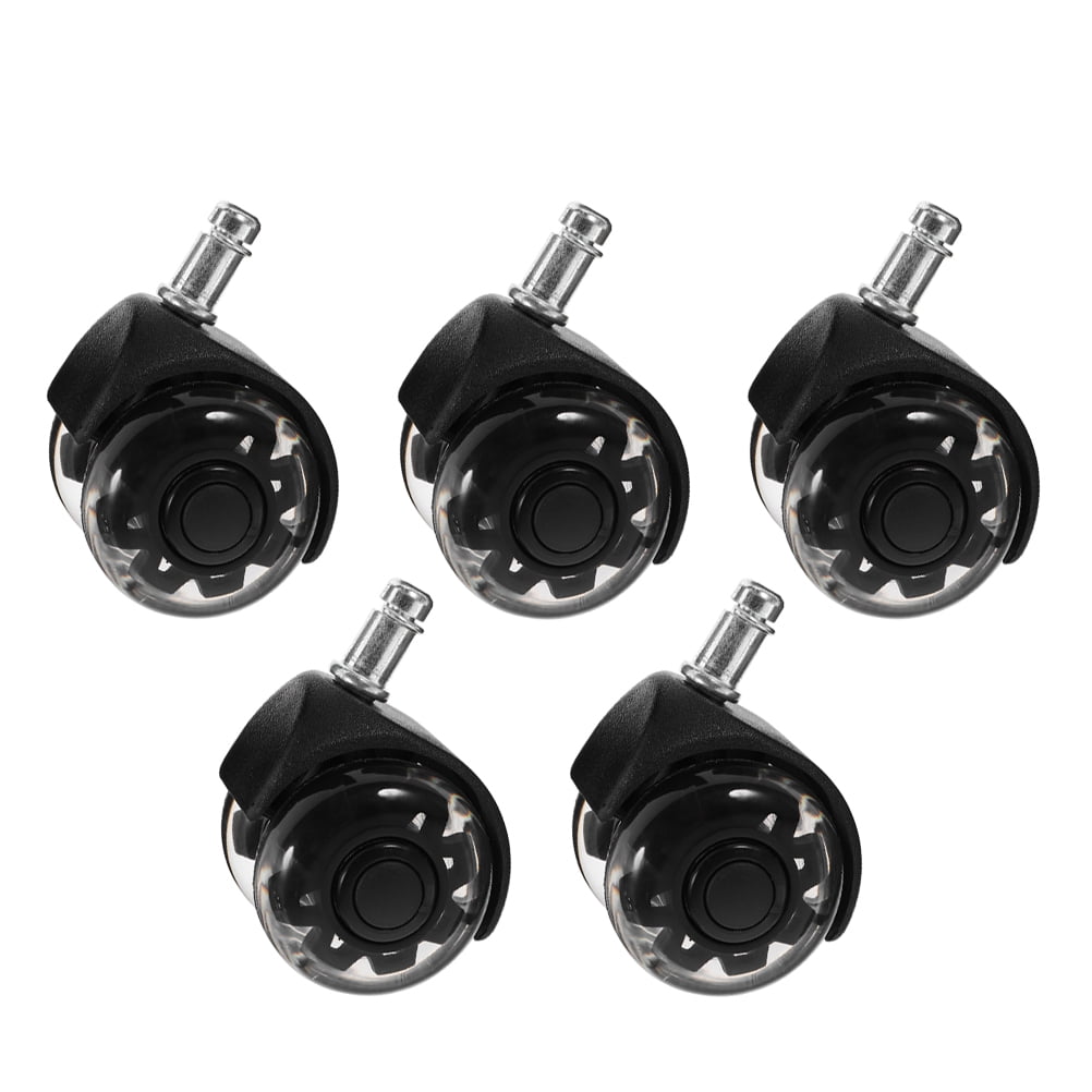 MLINS 5 Pcs Gold Chair Rollers Caster Wheels for Office Chairs Casters ...