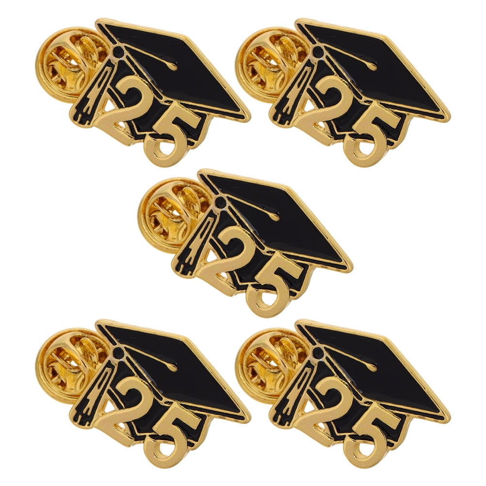 MLINS 5 Pcs Graduation Memorial Lapel Pin Brooch Student - Walmart.com