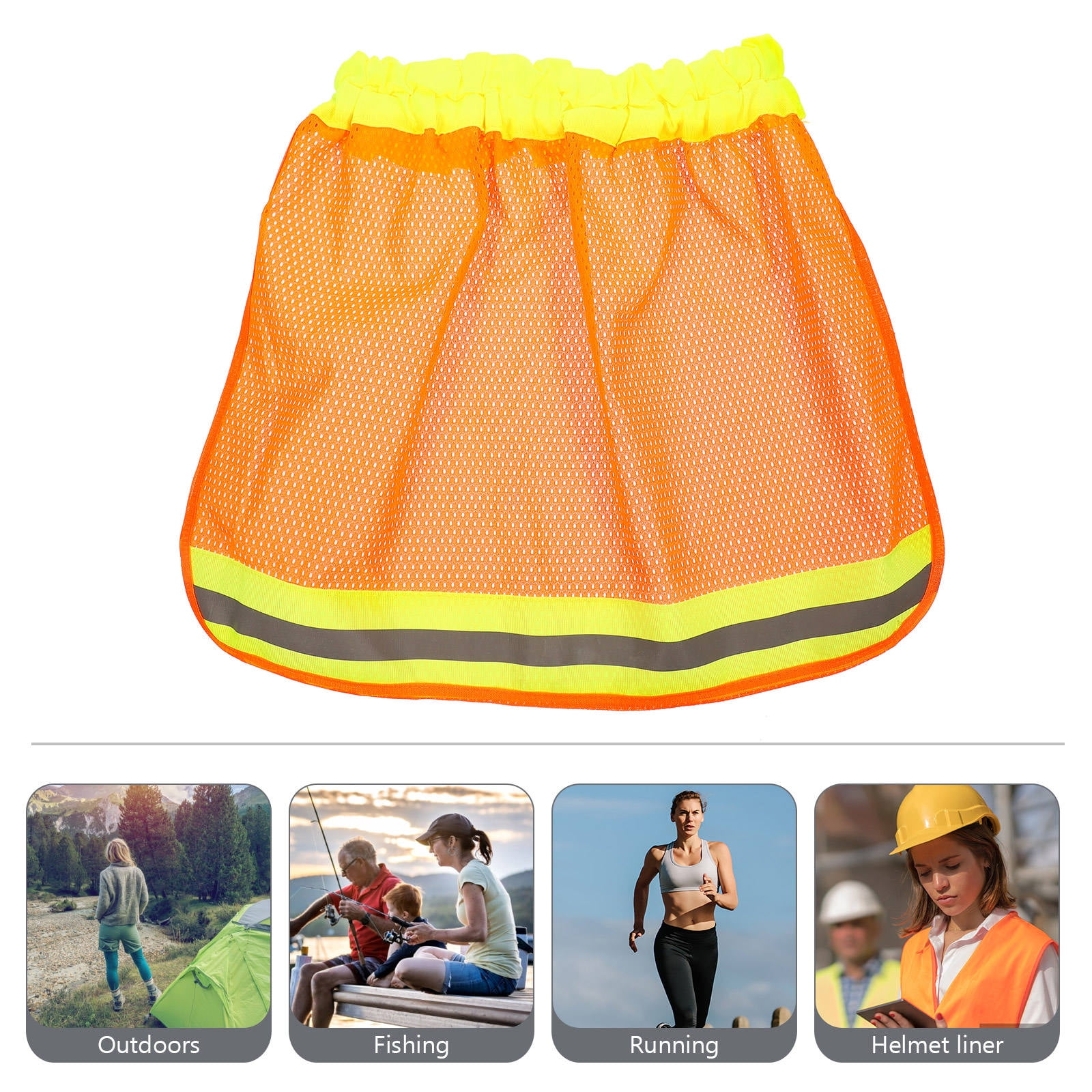 MLINS 5 Pcs Hard Hat Sun Visor UV Head Hats Construction Helmet Has ...