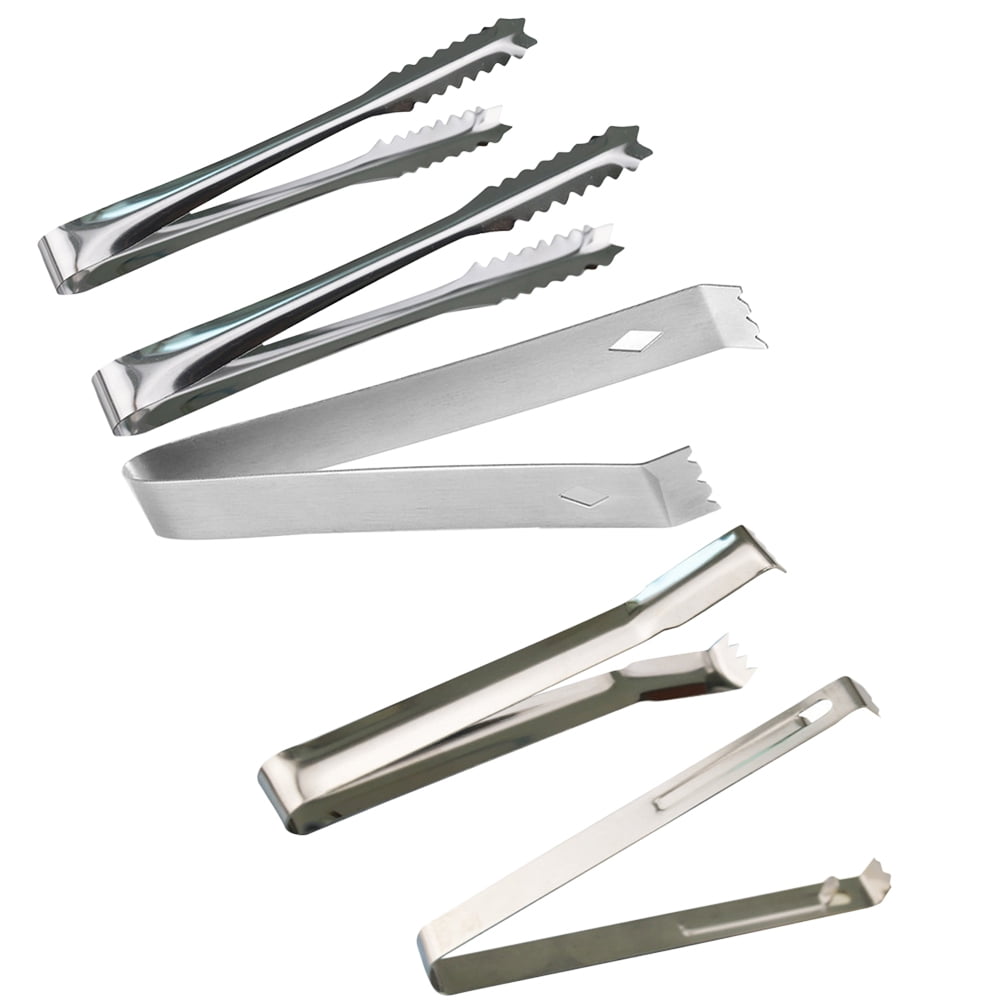 MLINS 5 Pcs Ice Scoopers for Bucket Block Dessert Tongs Cube Grabber ...