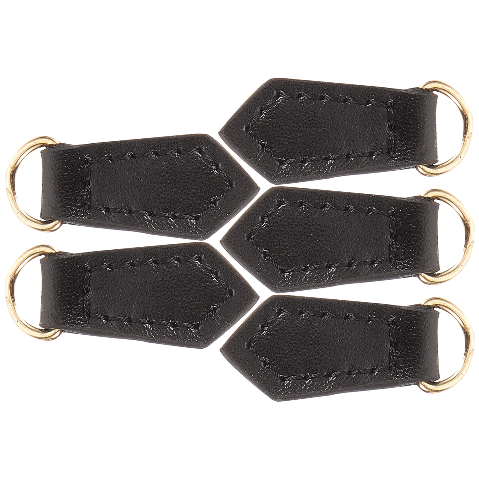MLINS 5 Pcs Luggage Zipper Pull Replacement Tape Pulls Puller Black ...