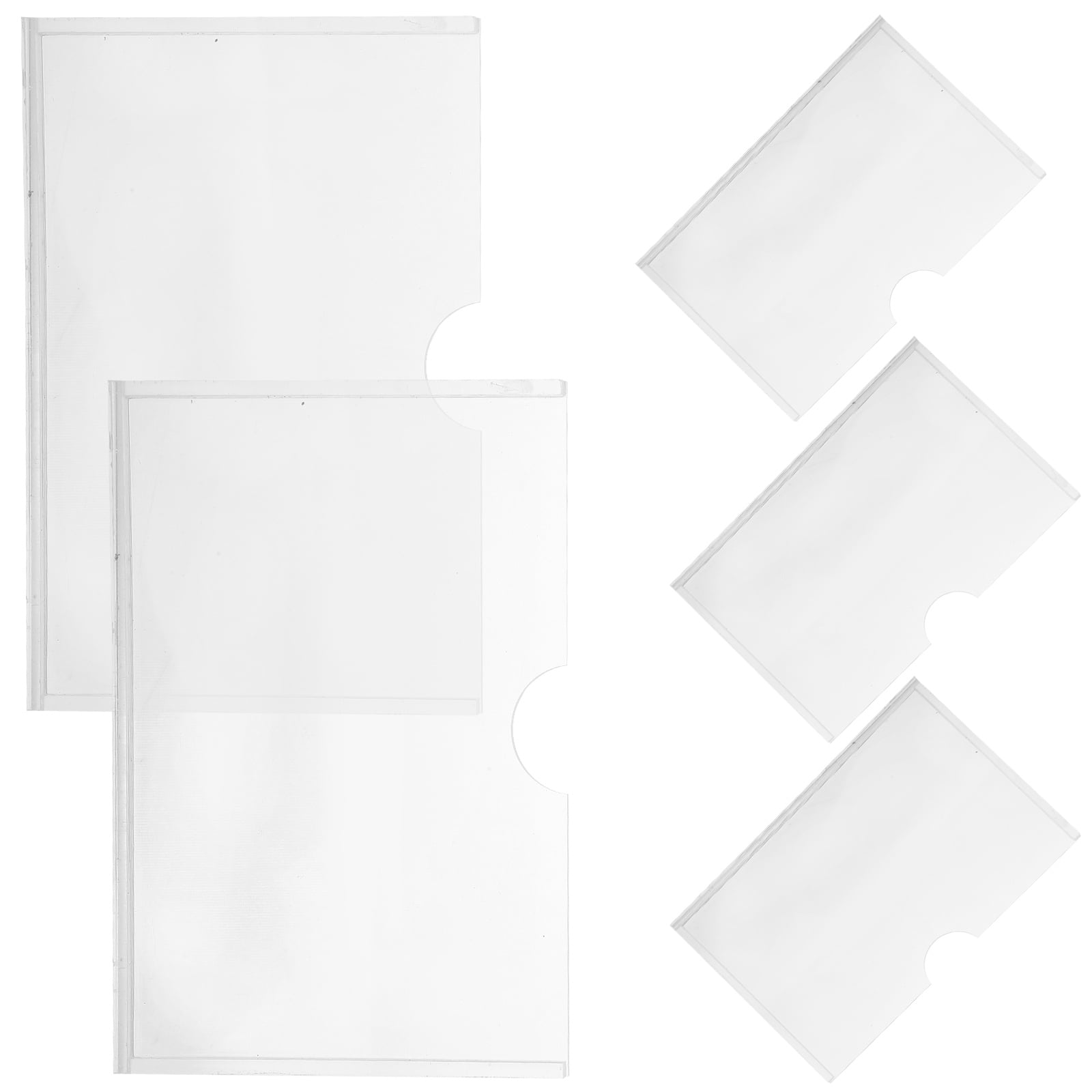 MLINS 5 Pcs Photo Picture Displaying Rack Insert Box Card Slot ...