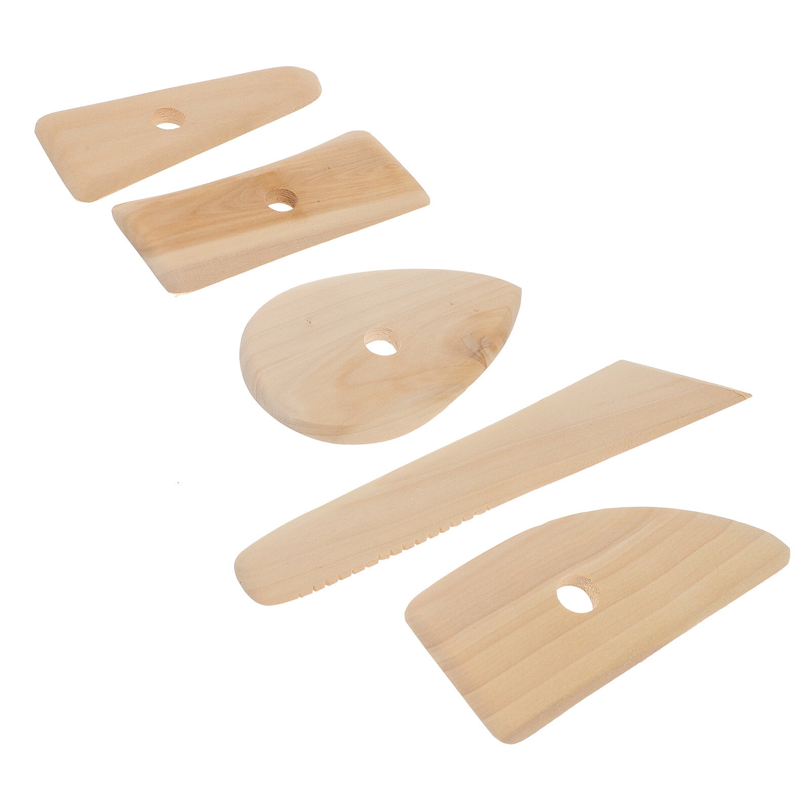 MLINS 5 Pcs Pottery Wheel Kit Graceful Lines Tool Skeleton Clay Tools ...