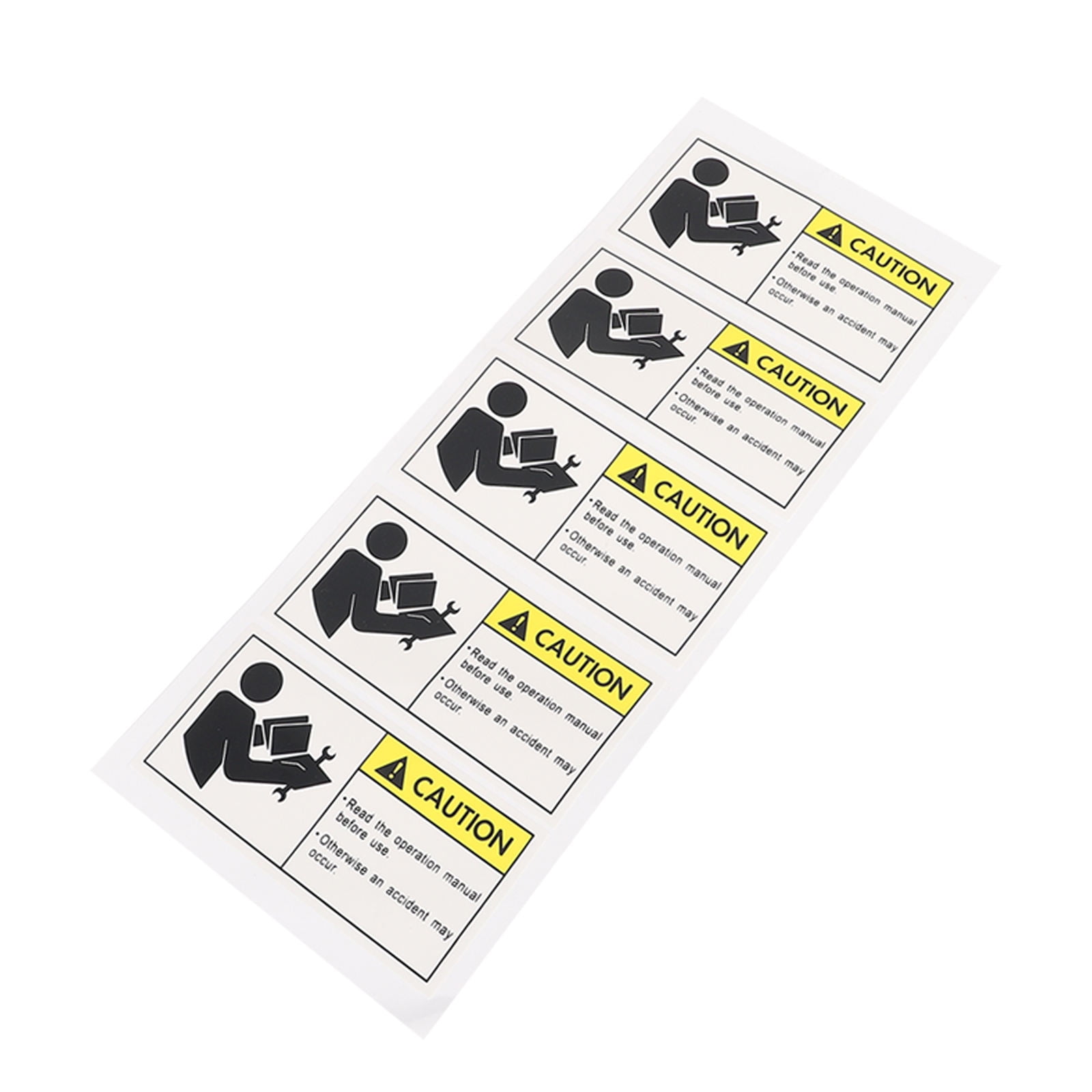 MLINS 5 Pcs Read The Manual Baby Sticker Decal Violation Stickers Black ...