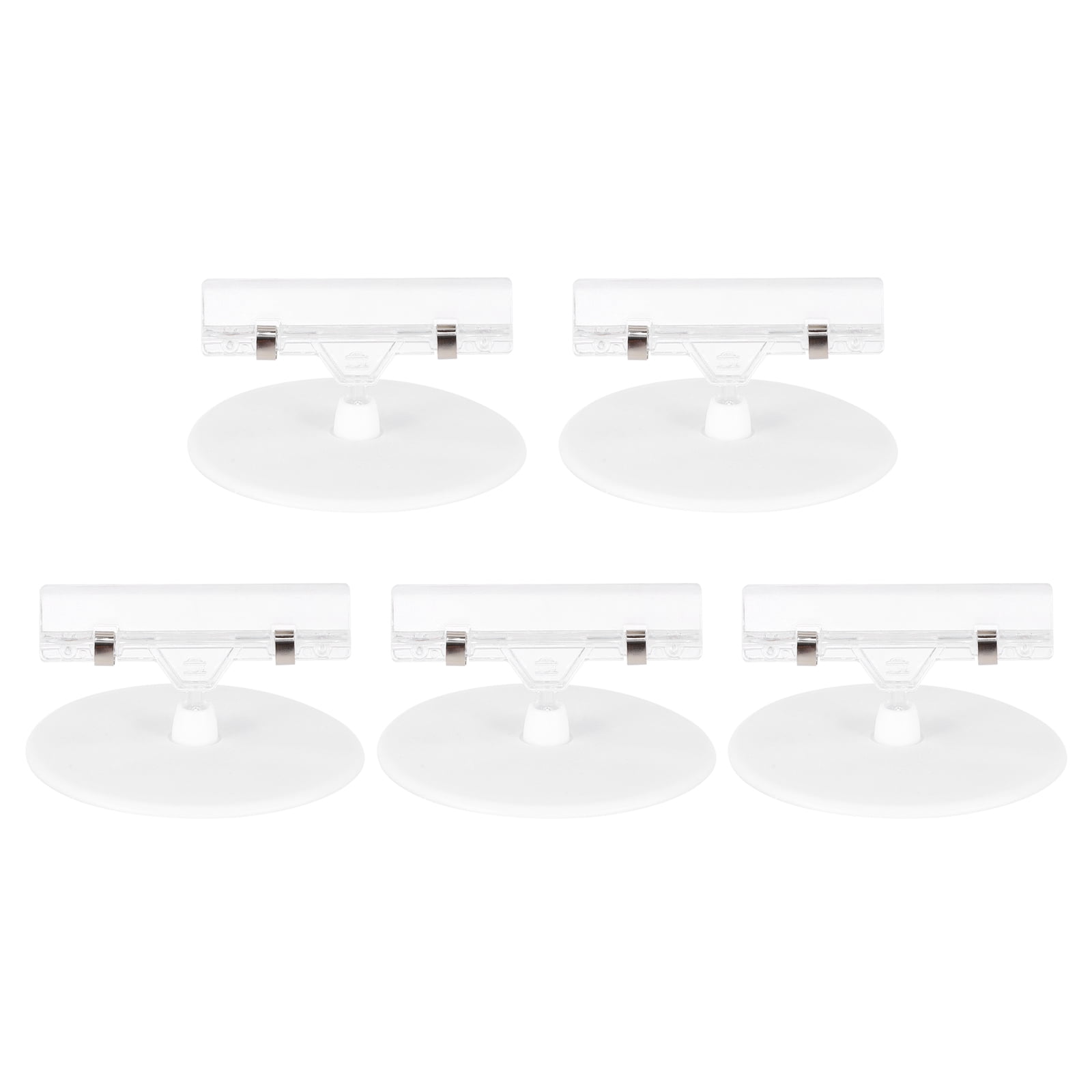 MLINS 5 Pcs Supermarket Poster Folder Double Display Clips for Retail ...