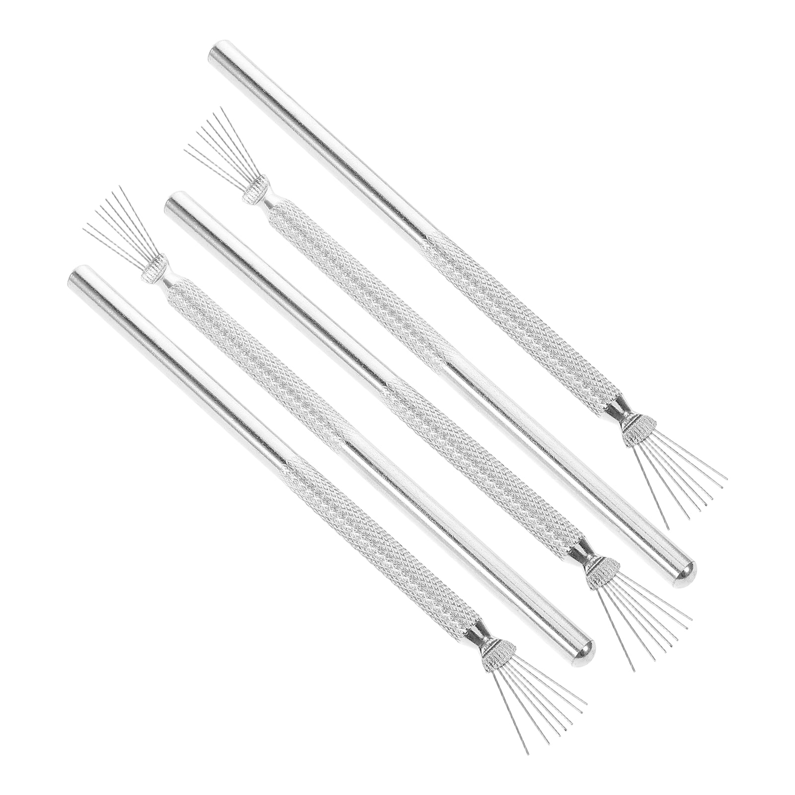 MLINS 5 Pcs Texturing Scoring Tool Nail Detail Brush Wire Drawing Tools ...