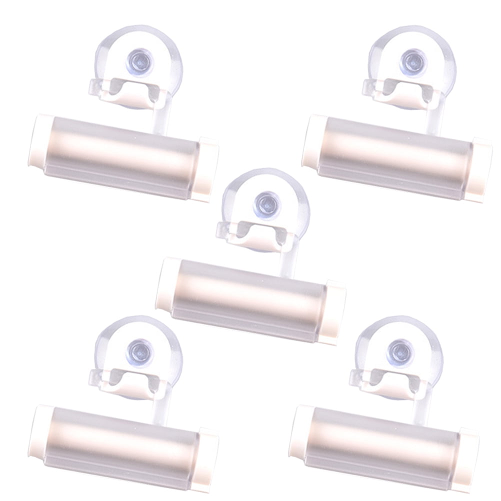 MLINS 5 Pcs Toothpaste Extruder Rolling Squeezer Pump Face Lotion ...