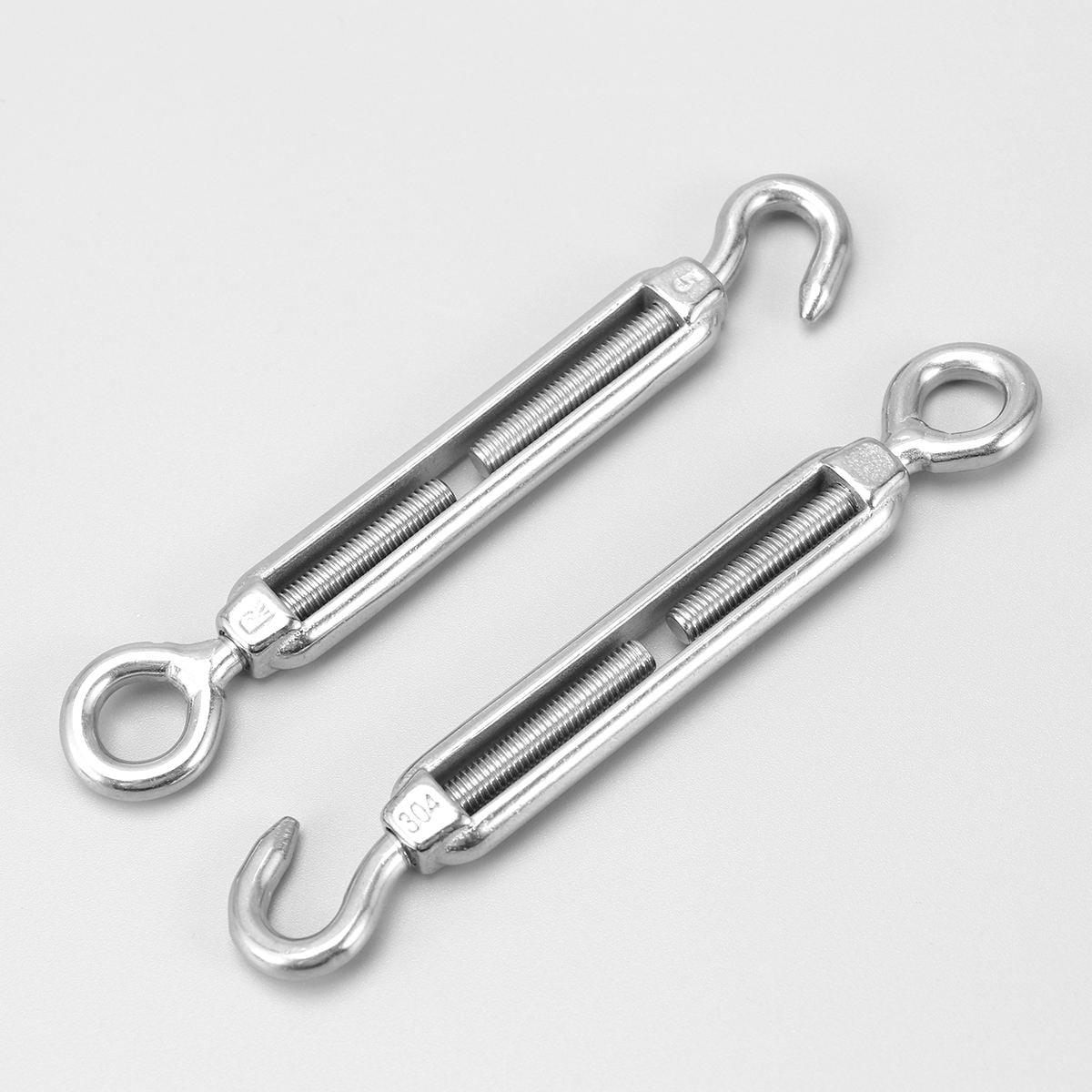 MLINS 5 Pcs Turnbuckle Screw Steel Wire Rope Tensioner Bloom Bolt ...