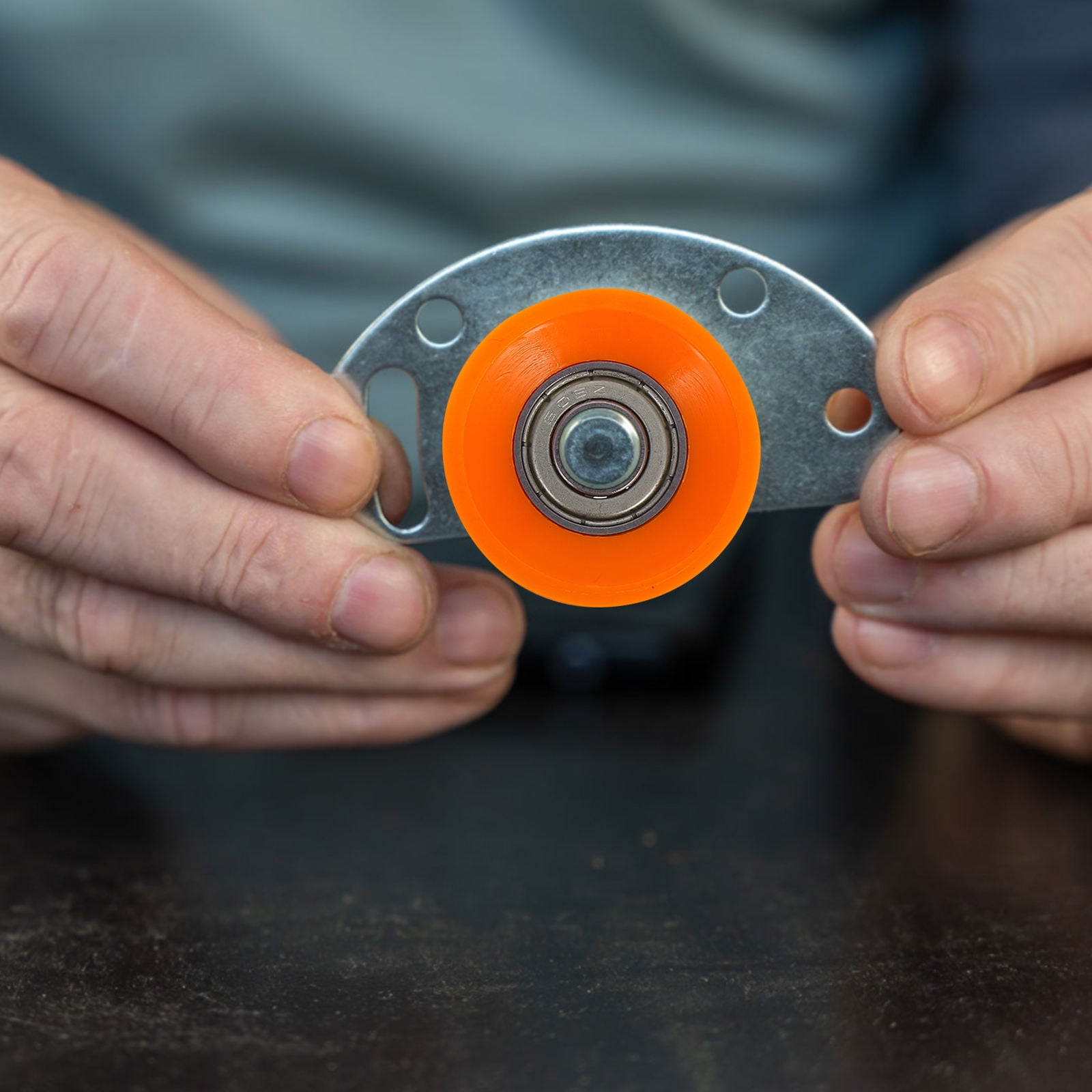 MLINS 5 Pcs U-Groove Nylon Guide Pulley Wheel With Steel Bearings ...