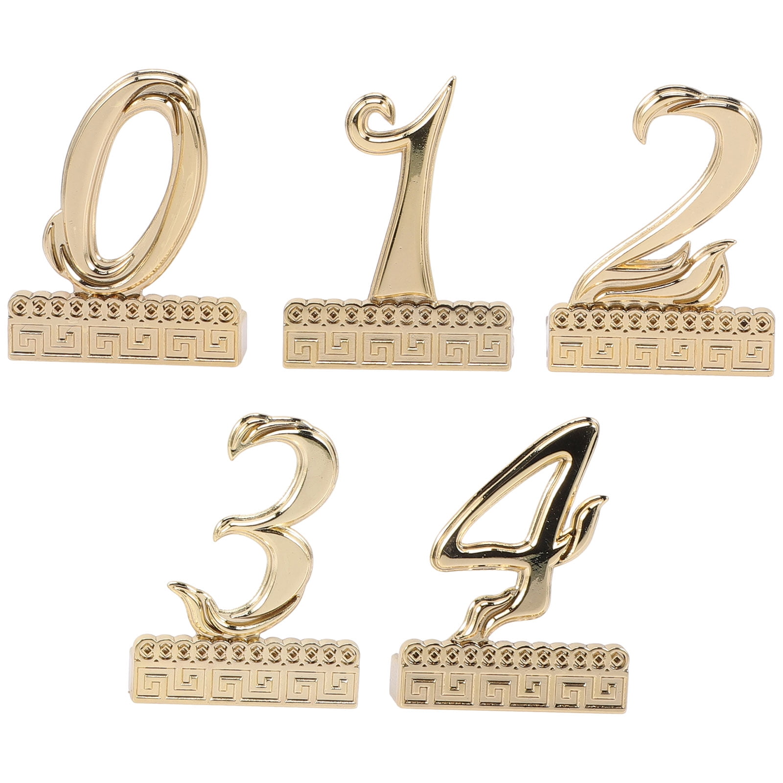 MLINS 5 Pcs for Number Sign Fade-resistant House Numbers Safe Material ...