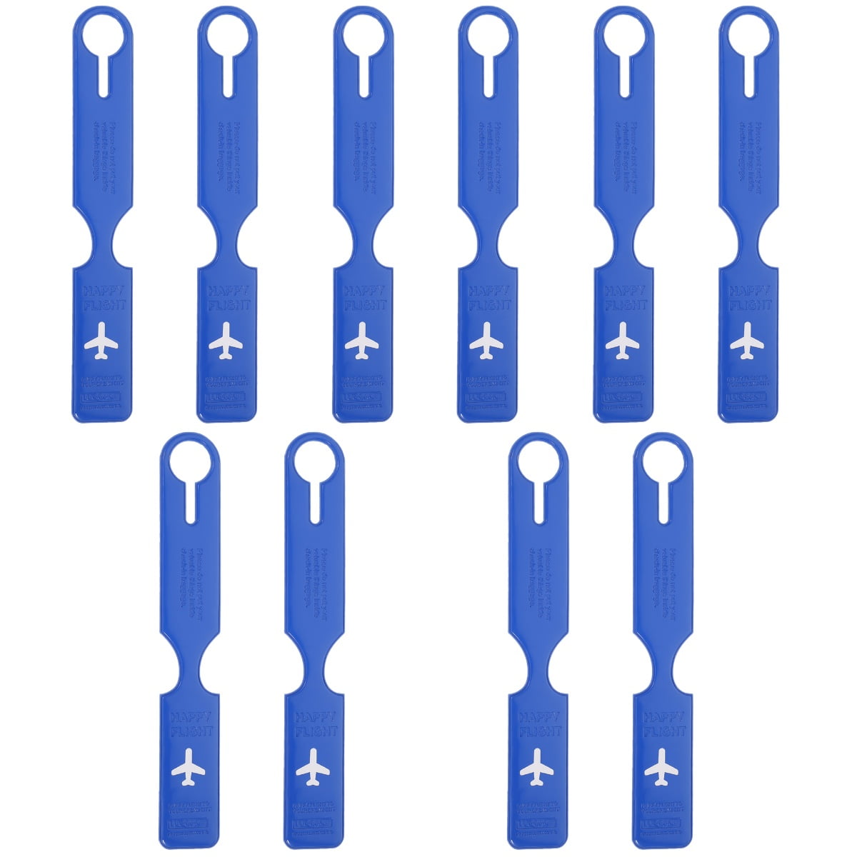 MLINS 5 Pieces Airplane Luggage Tag Tags Labels Suitcase Identifiers ...