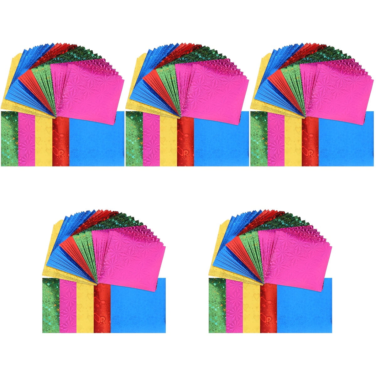 MLINS 5 Pieces Glitter Paper Paper Strips Origami Crane Easy Fold Paper ...
