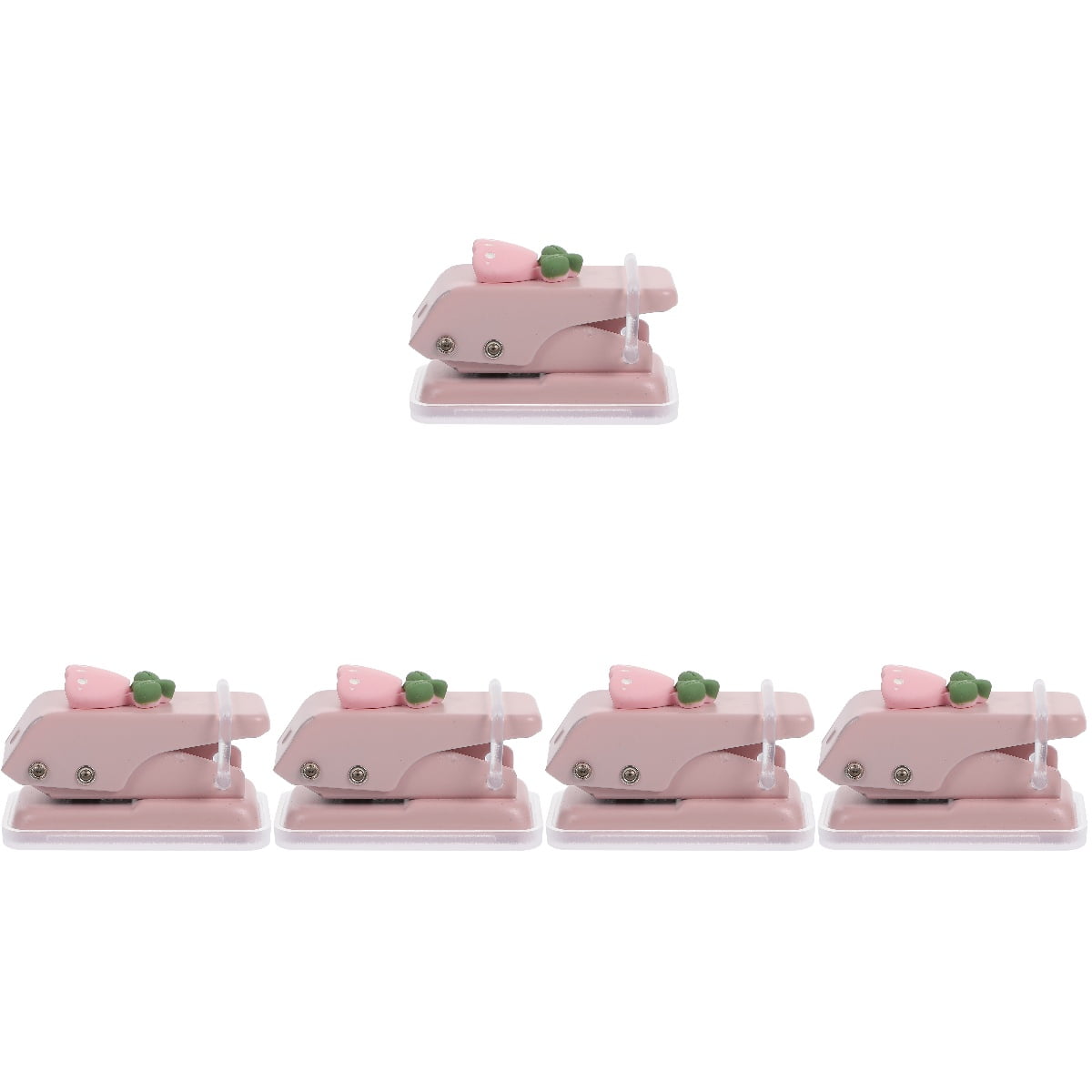 MLINS 5 Pieces Paper Punch Mini Hole Office Hand-held Punching Machine ...