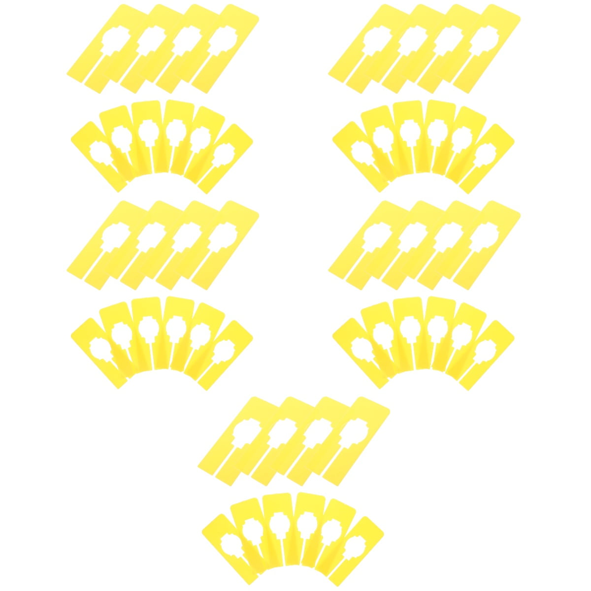 MLINS 5 Pieces Rail Dividers for Clothes Rails Wardrobe Separators Baby ...