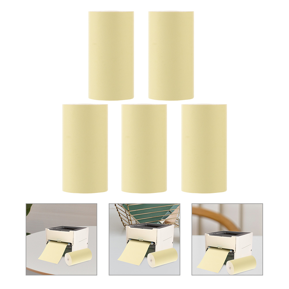 MLINS 5 Rolls of Thermal Receipt Paper Rolls Printable Paper Rolls ...