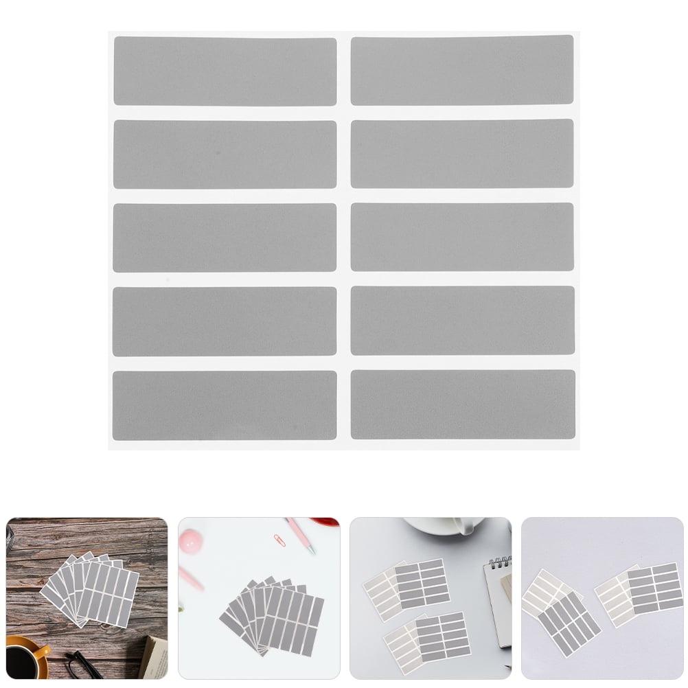 MLINS 5 Sets Scratch Off Labels Stickers Round Adhesive DIY Labels for ...