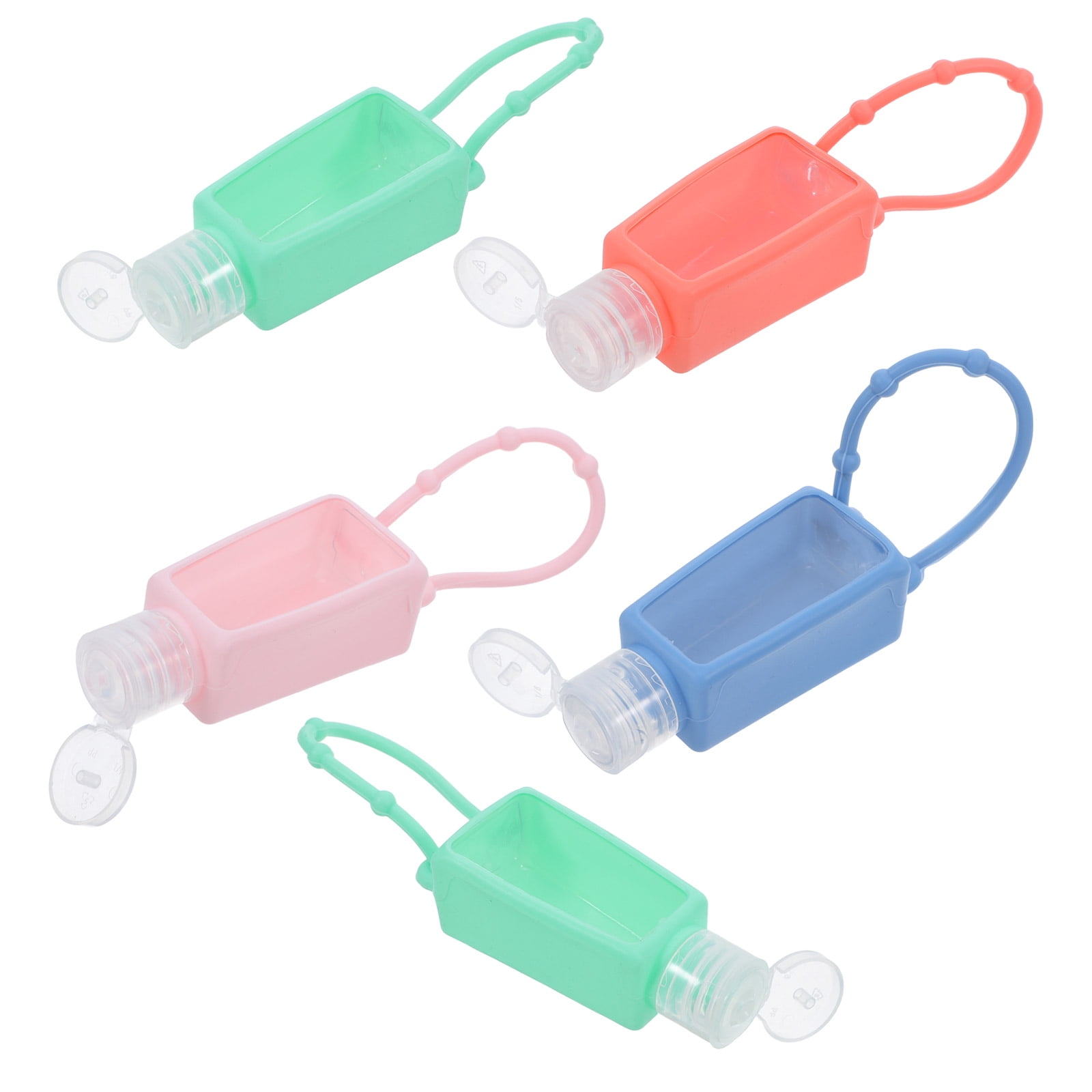 MLINS 5 Sets Small Lotion Bottle Round Shape Portable And Durable For ...