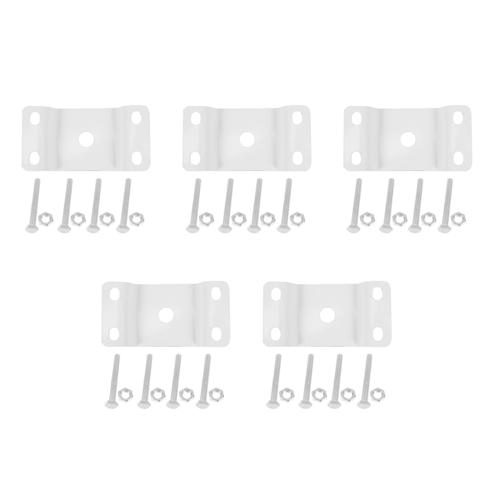 MLINS 5 Sets Solar Light Pole Mounting Bracket Extension Arm For Lamp ...