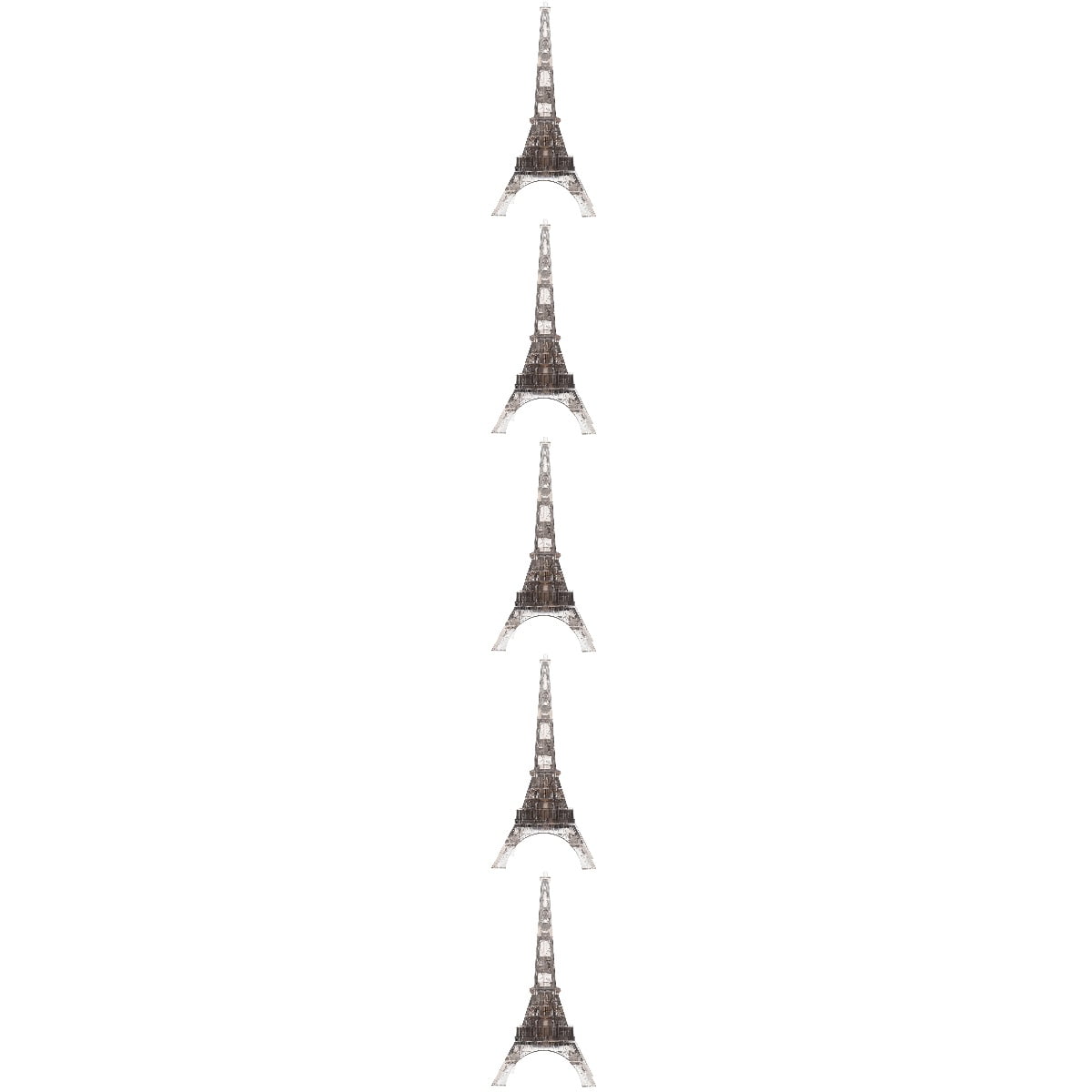 MLINS 5 Sets of Kids Educational Building Crystal Eiffel Tower 3D ...