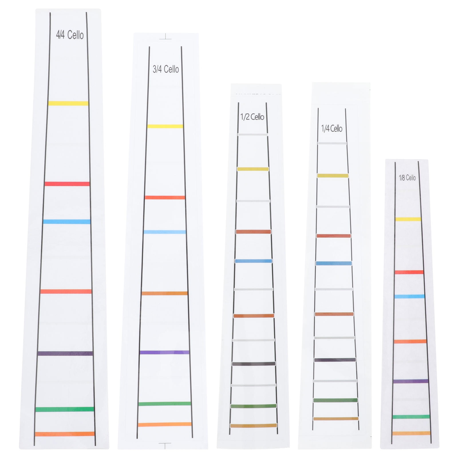 5 Sheets Cello Scale and Note Stickers for Beginners Practice - Walmart.com