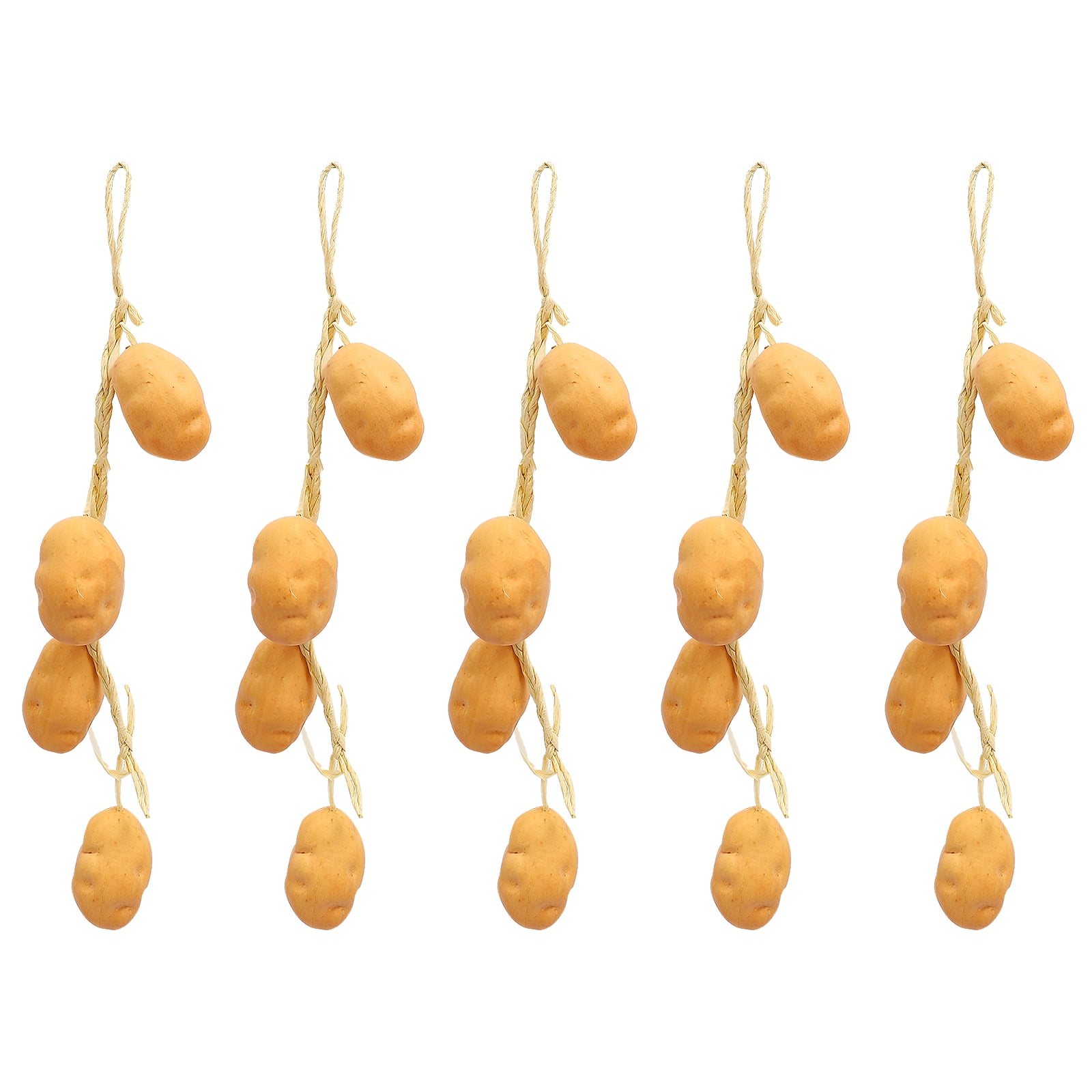 MLINS 5 Strings Simulated Vegetable Hanging Skewers Fruits Child ...