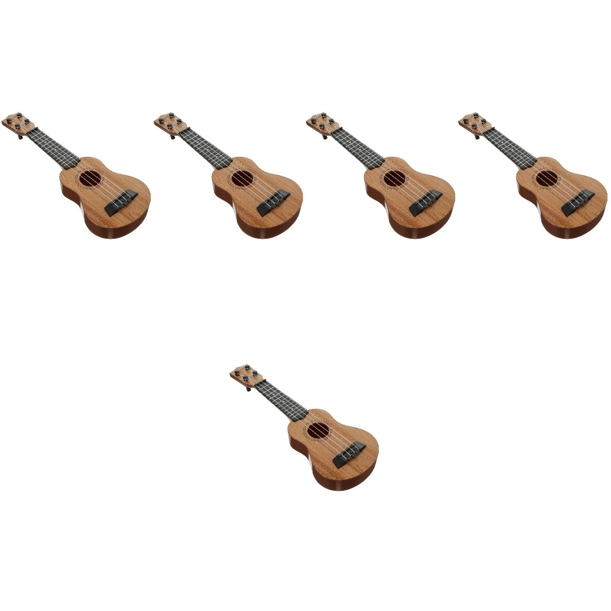 MLINS 5 pcs Plastic Ukulele Mini Guitar Starter Acoustic Instrument (Assorted color) - Walmart.com