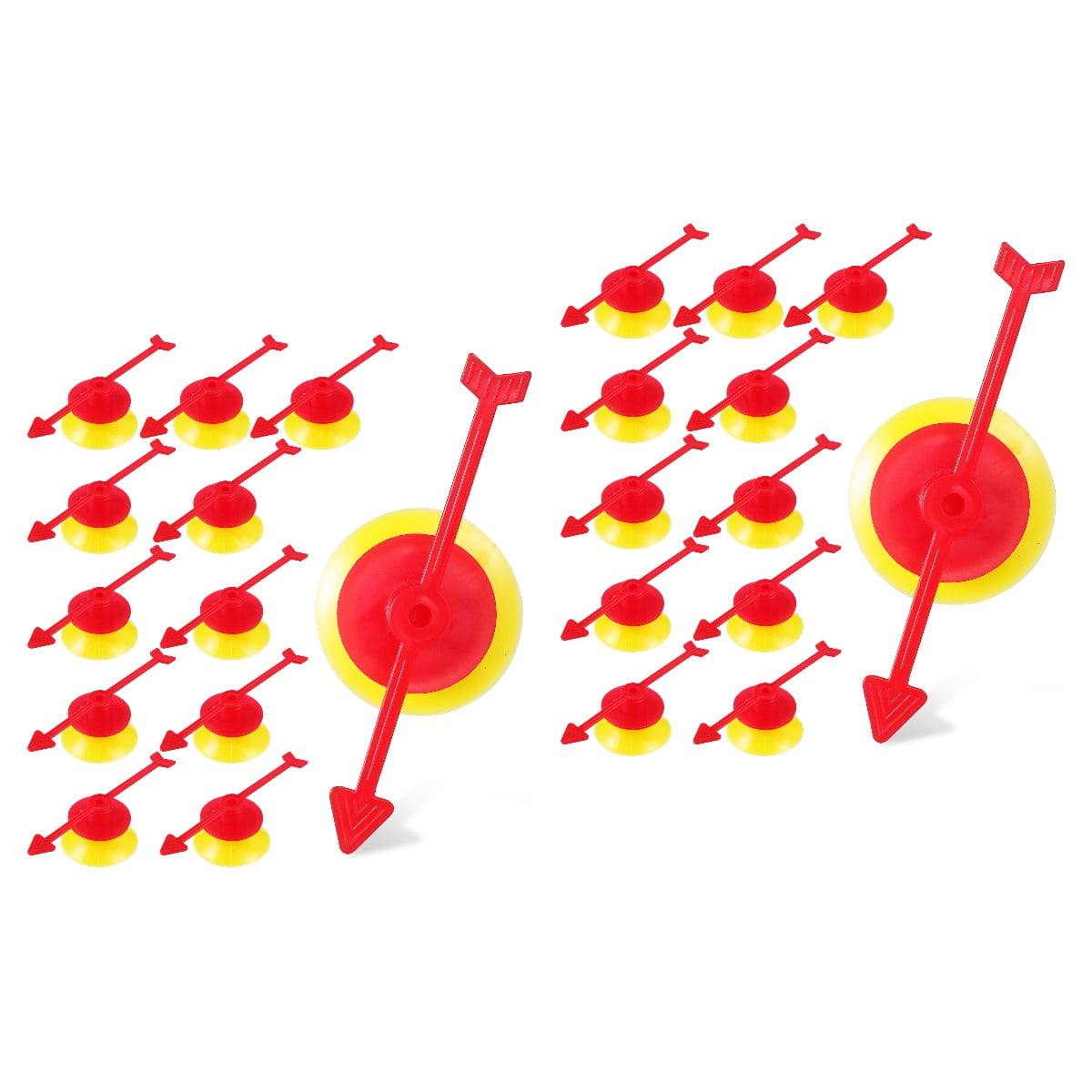 MLINS 50 Pcs Arrow Spinners Game Game Arrow Game Plastic Pointer ...